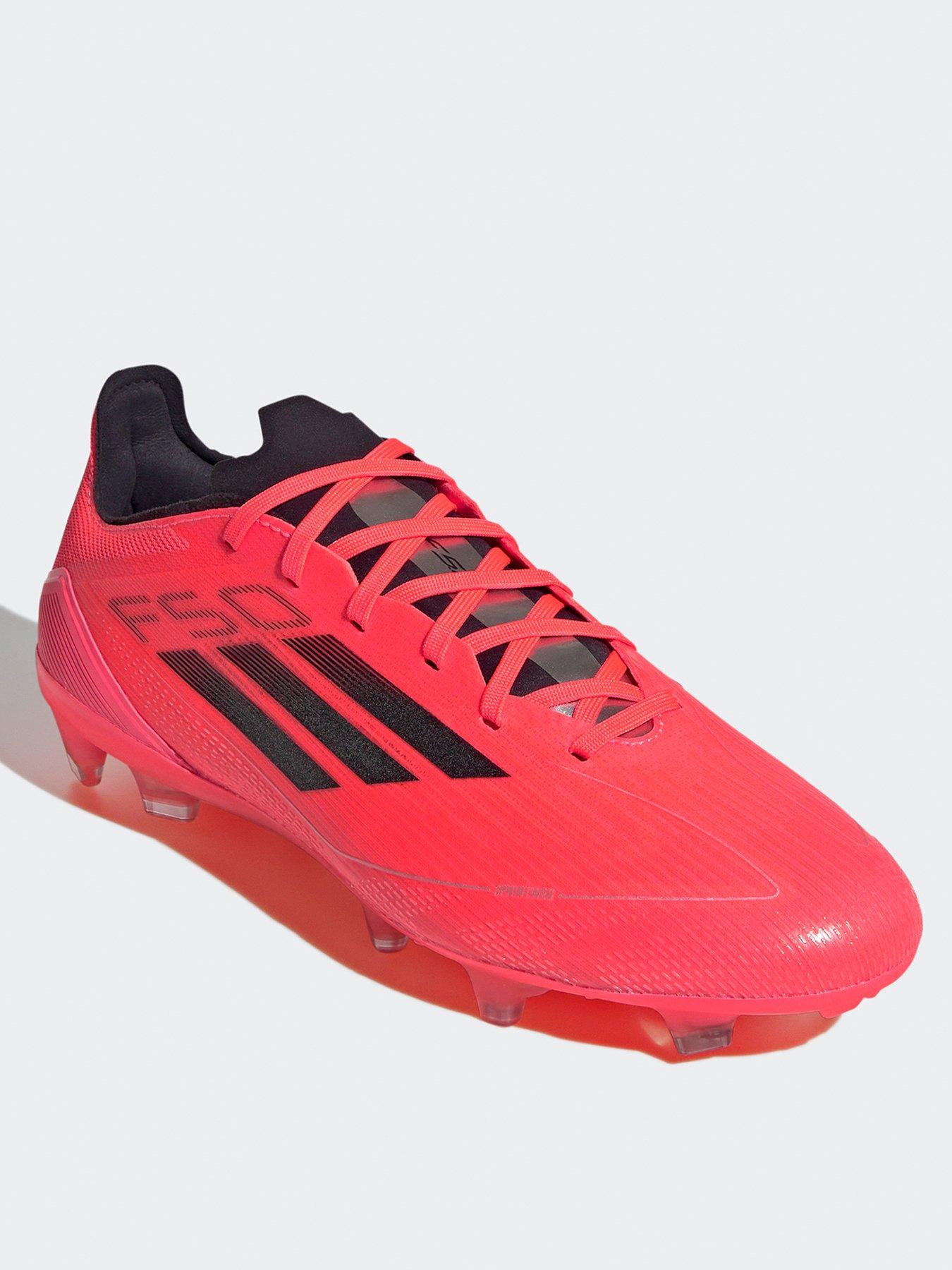 adidas Mens F50 Pro Firm Ground Football Boot - Red | Very