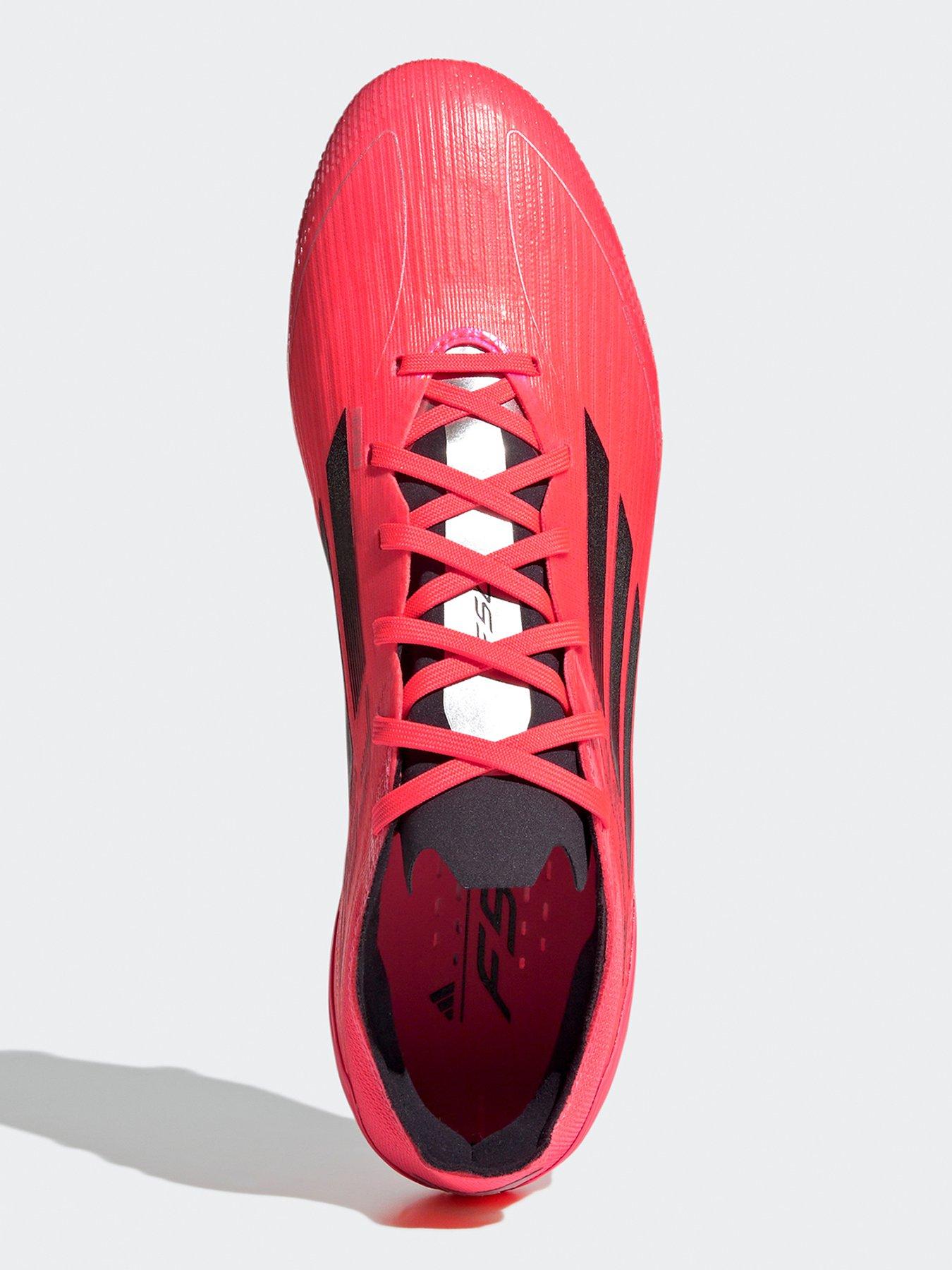 adidas Mens F50 Pro Firm Ground Football Boot - Red | Very