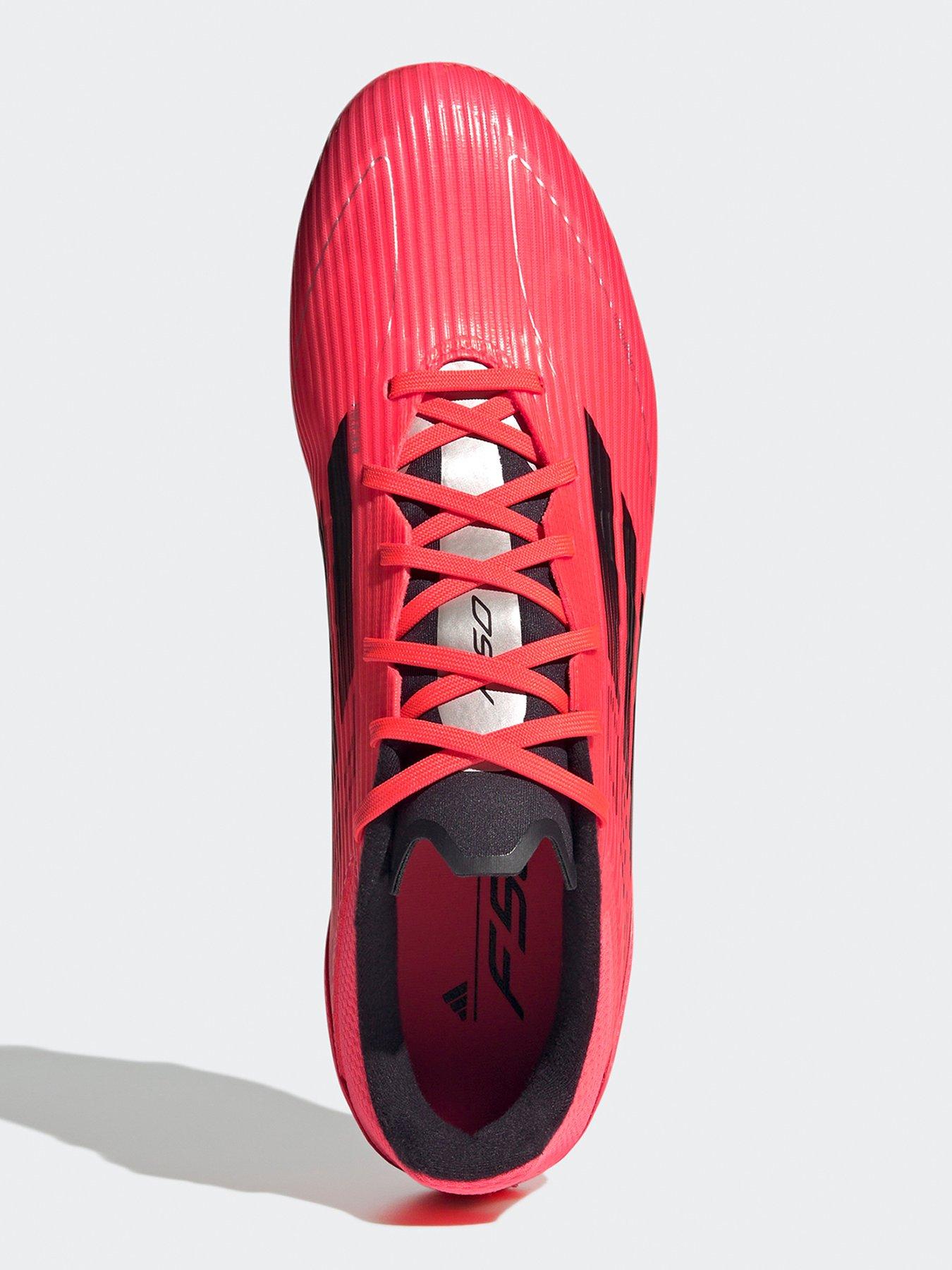 adidas Mens F50 League Firm Ground Football Boot - Red | Very