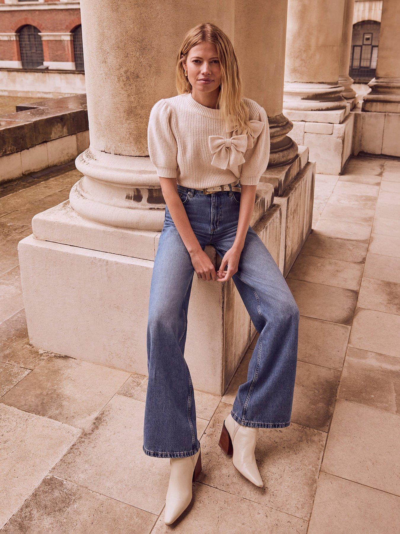 Mint Velvet Fluff Double Front Tee | Very