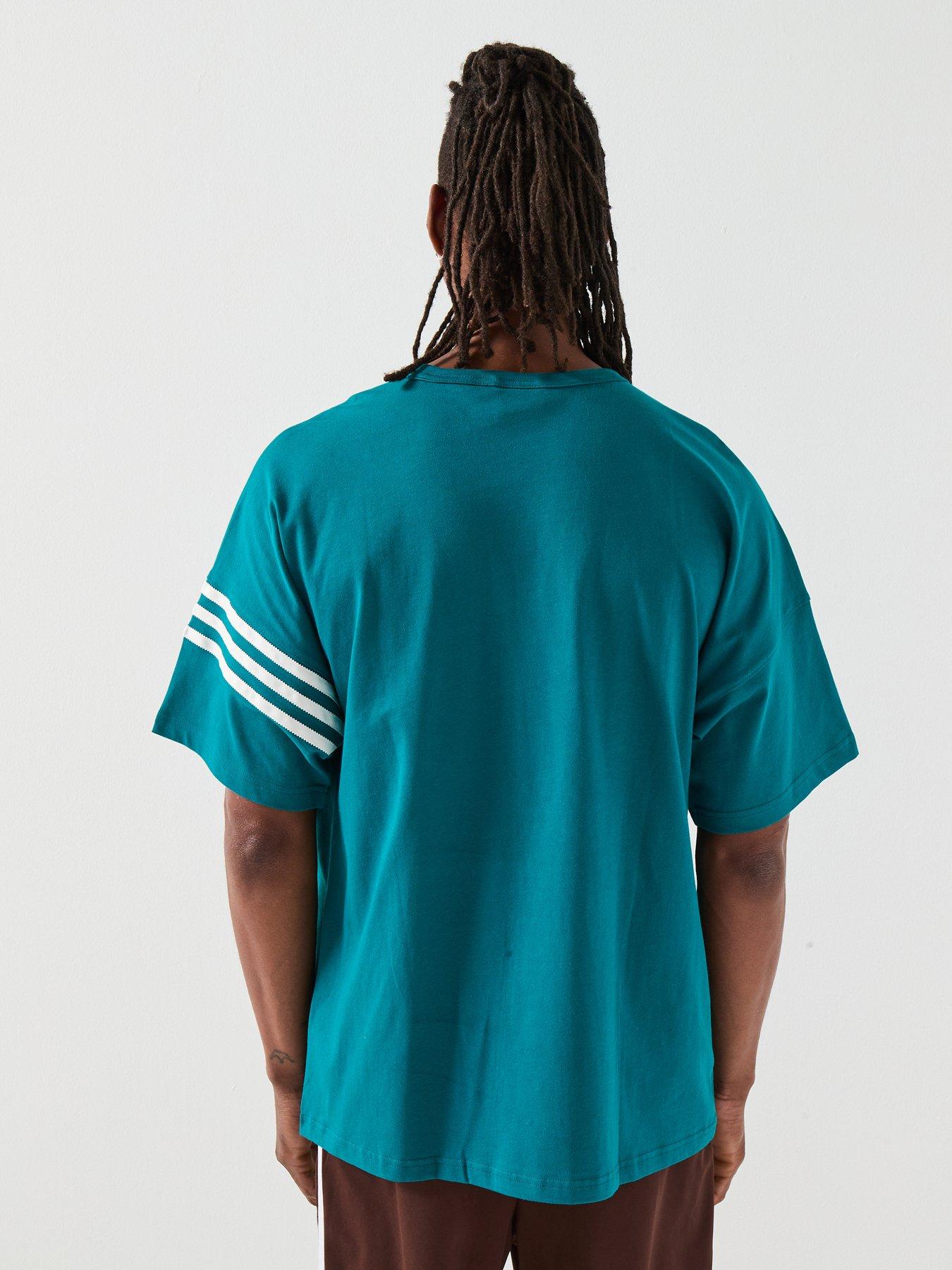 adidas Originals Mens Neu Classics T-Shirt - Green | Very