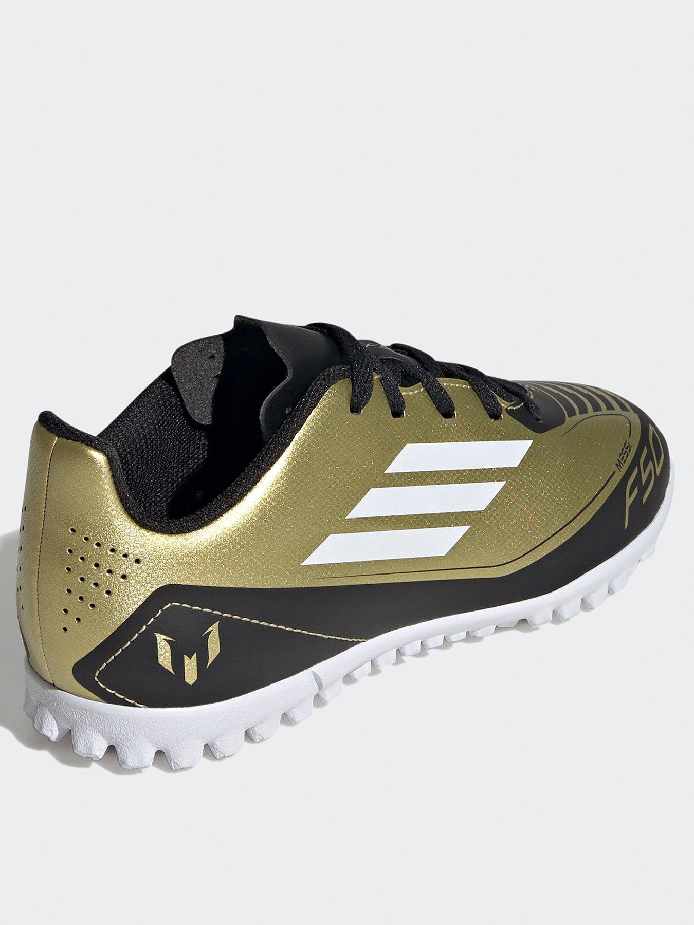 adidas Junior Messi F50 Club Astro Turf Football Boots -black | Very.co.uk