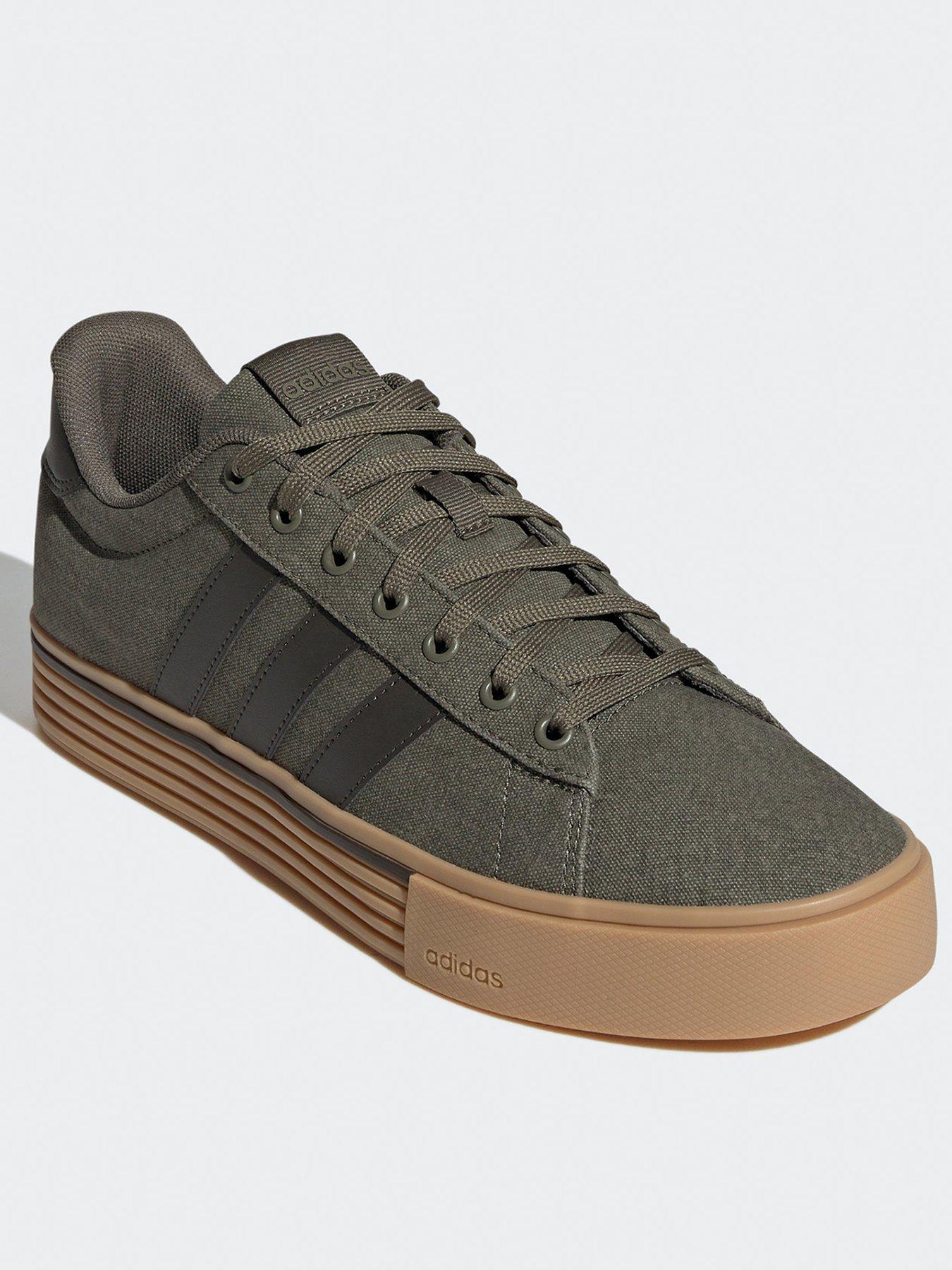 adidas Sportswear Men's Canvas Daily 4.0 Trainers - Khaki | Very