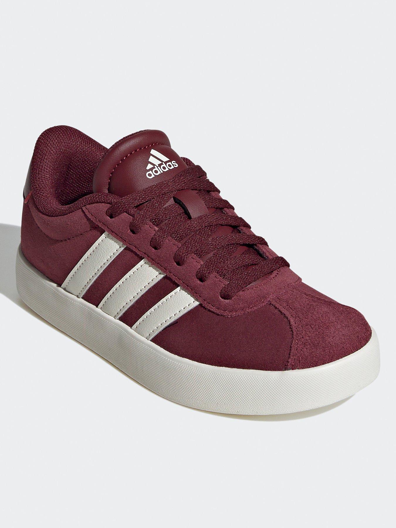 adidas Sportswear Kid's Vl Court 3.0 Trainers - Dark Red | Very