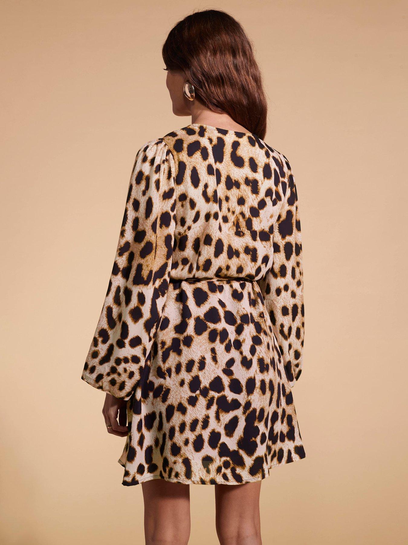 Dancing Leopard Leopard Print Mini Dress - Multi | Very