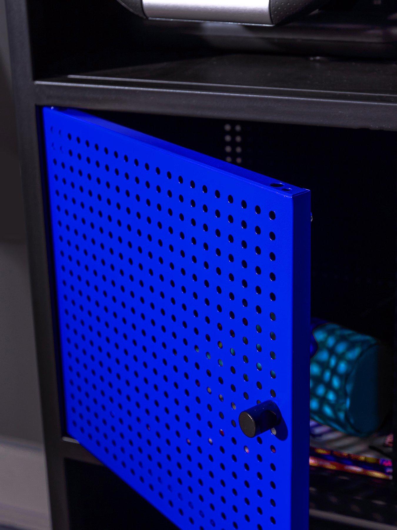 X Rocker Mesh-tek Tall 6 Cube Storage and Display Unit | Very
