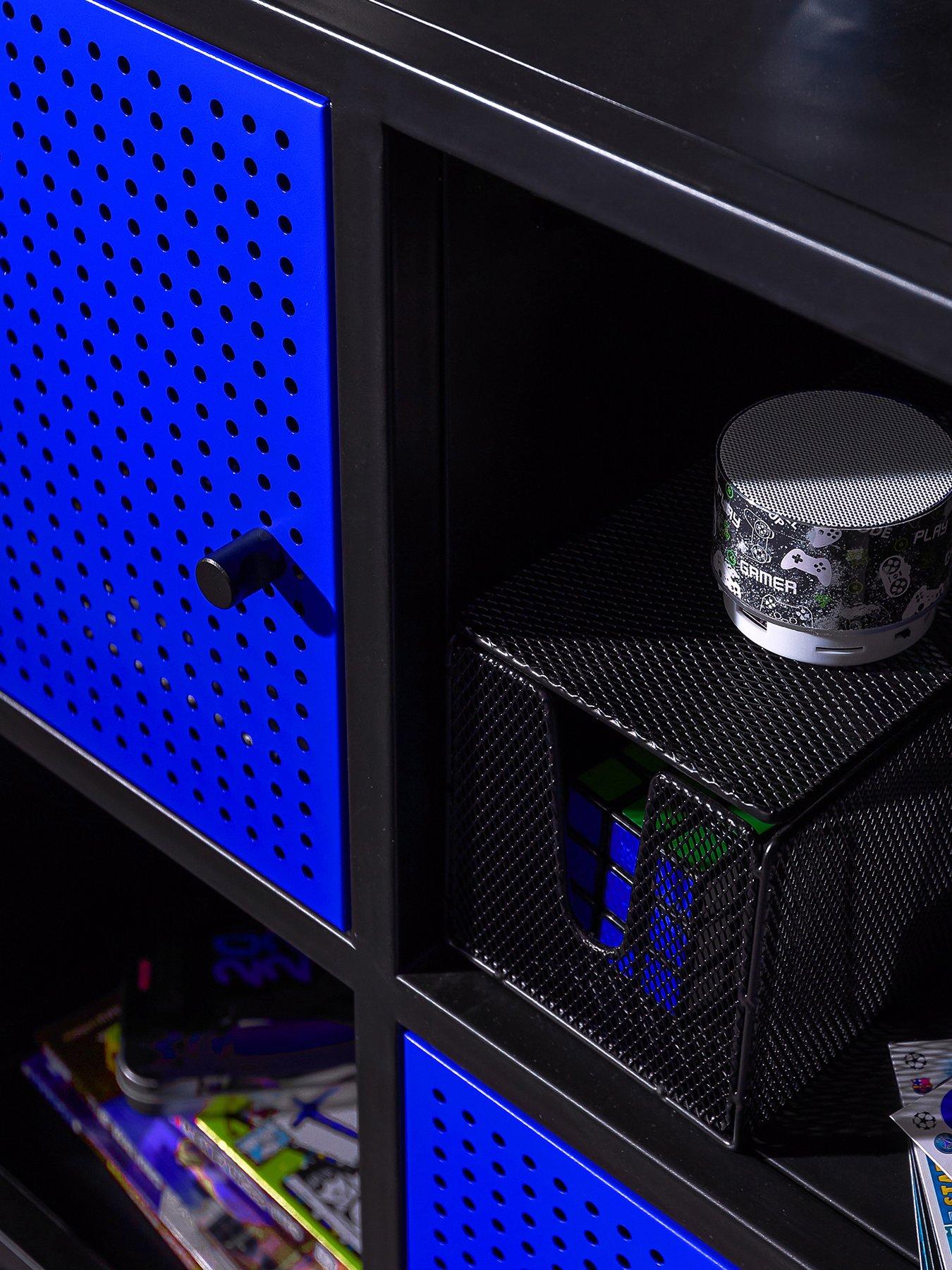 X Rocker Mesh-tek 4 Cube Storage and Display Unit | Very
