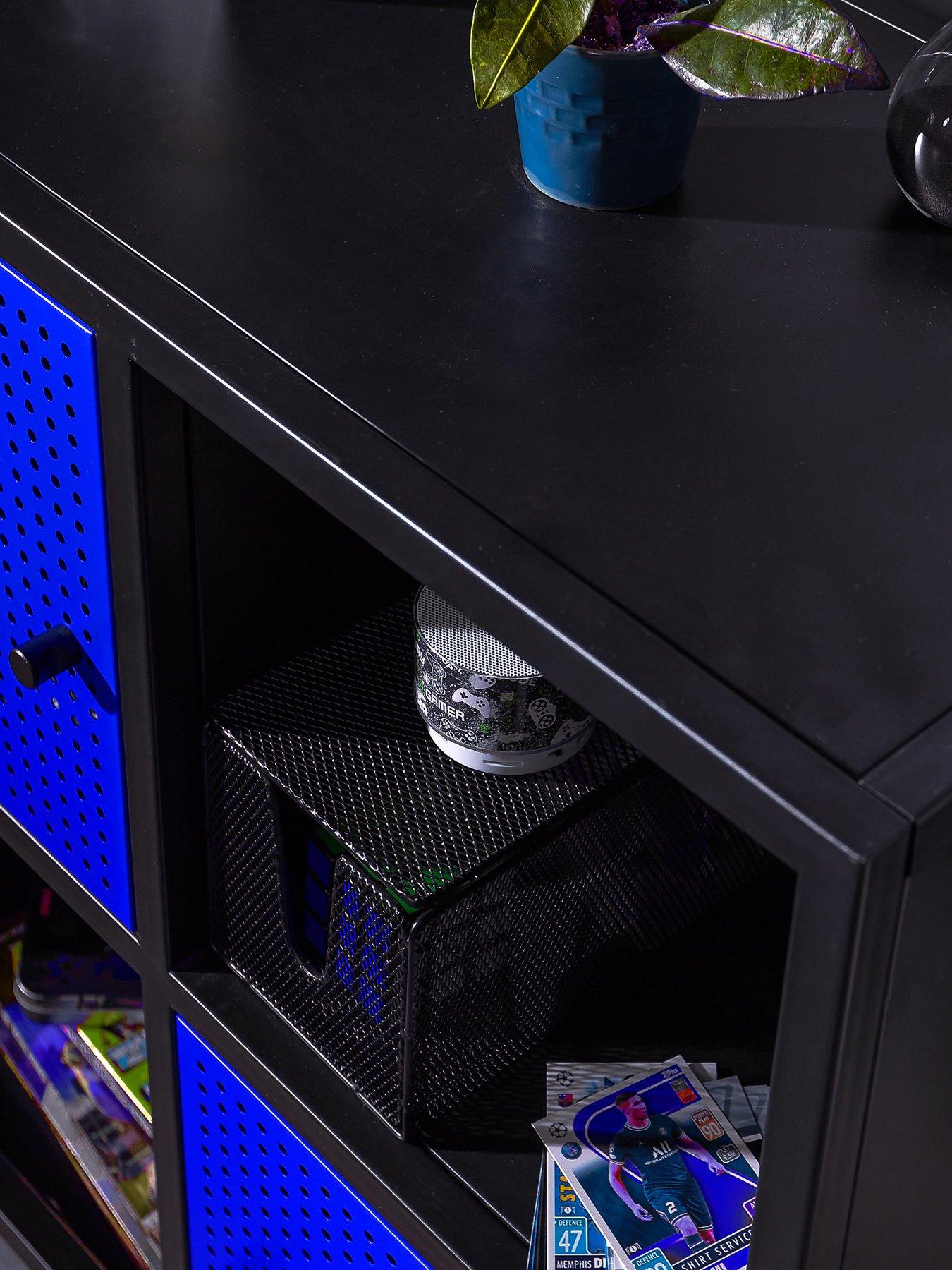 X Rocker Mesh-tek 4 Cube Storage and Display Unit | Very