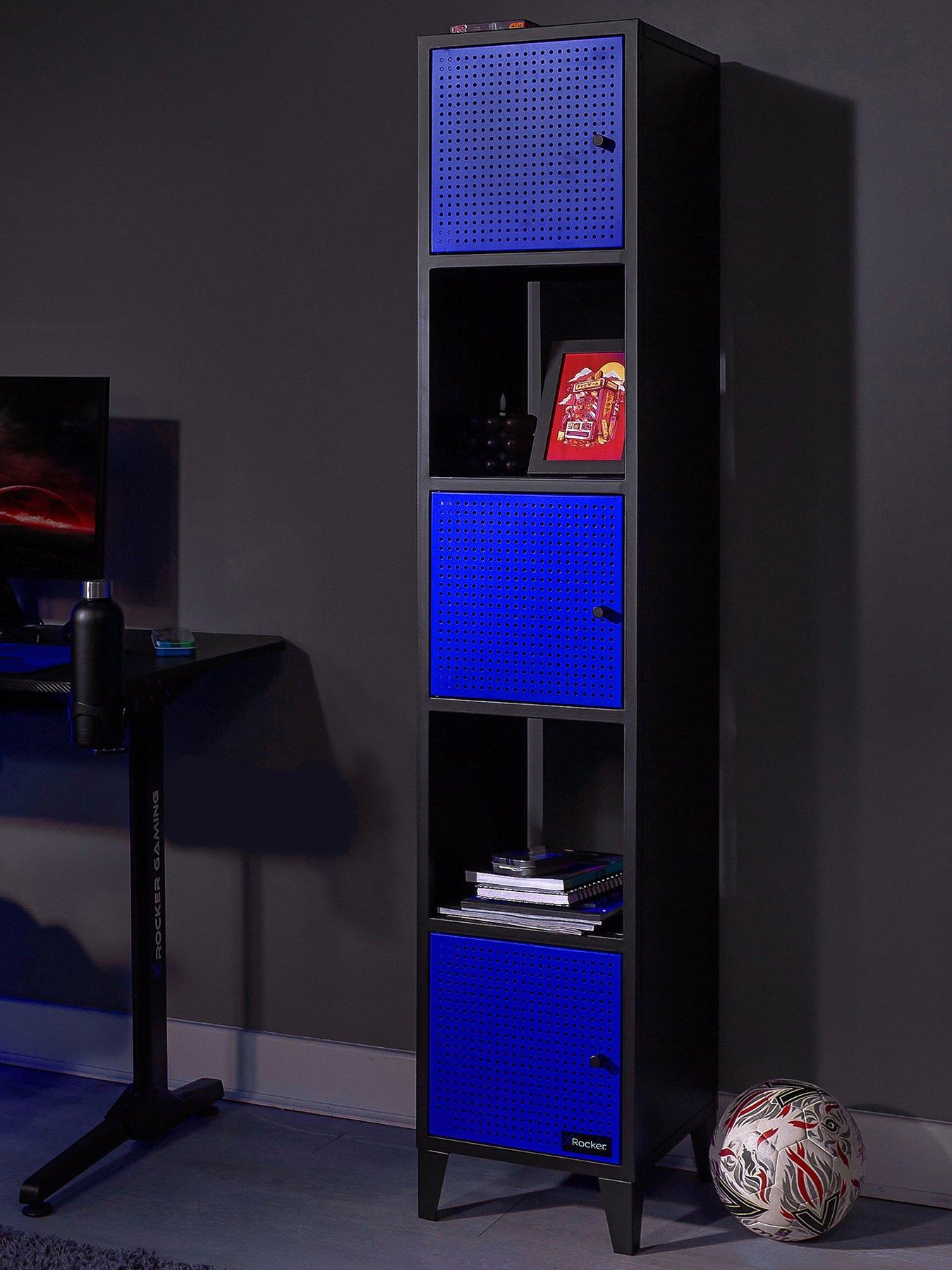 X Rocker Mesh-tek Tall 5 Cube Storage and Display Unit | Very