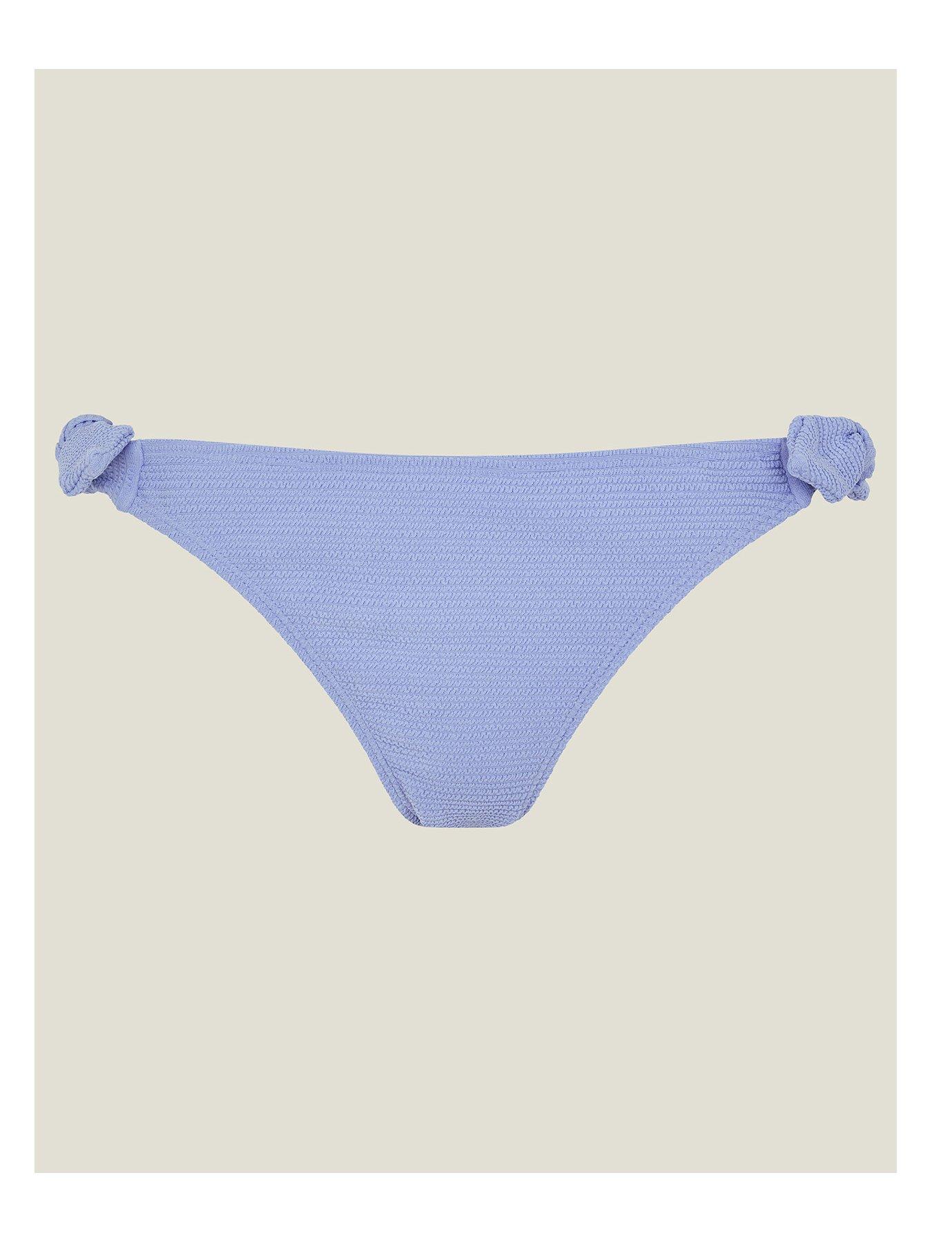 Accessorize Bunny Tie Bikini Briefs - Blue | Very