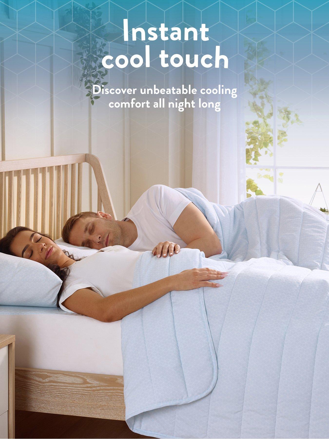 Slumberdown Cool Summer Coverless Comfort Duvet- Blue | Very