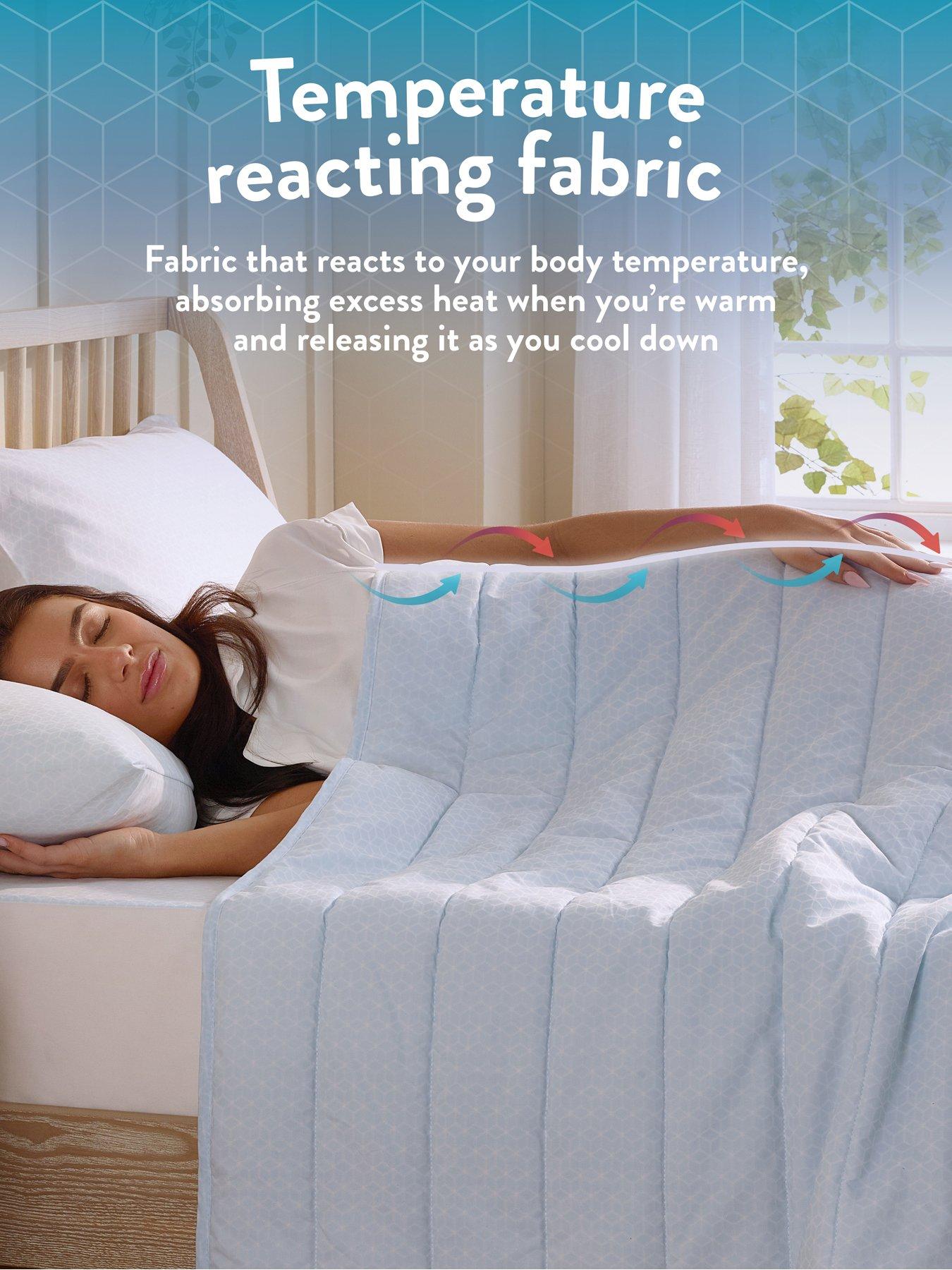 Slumberdown Cool Summer Coverless Comfort Duvet- Blue | Very