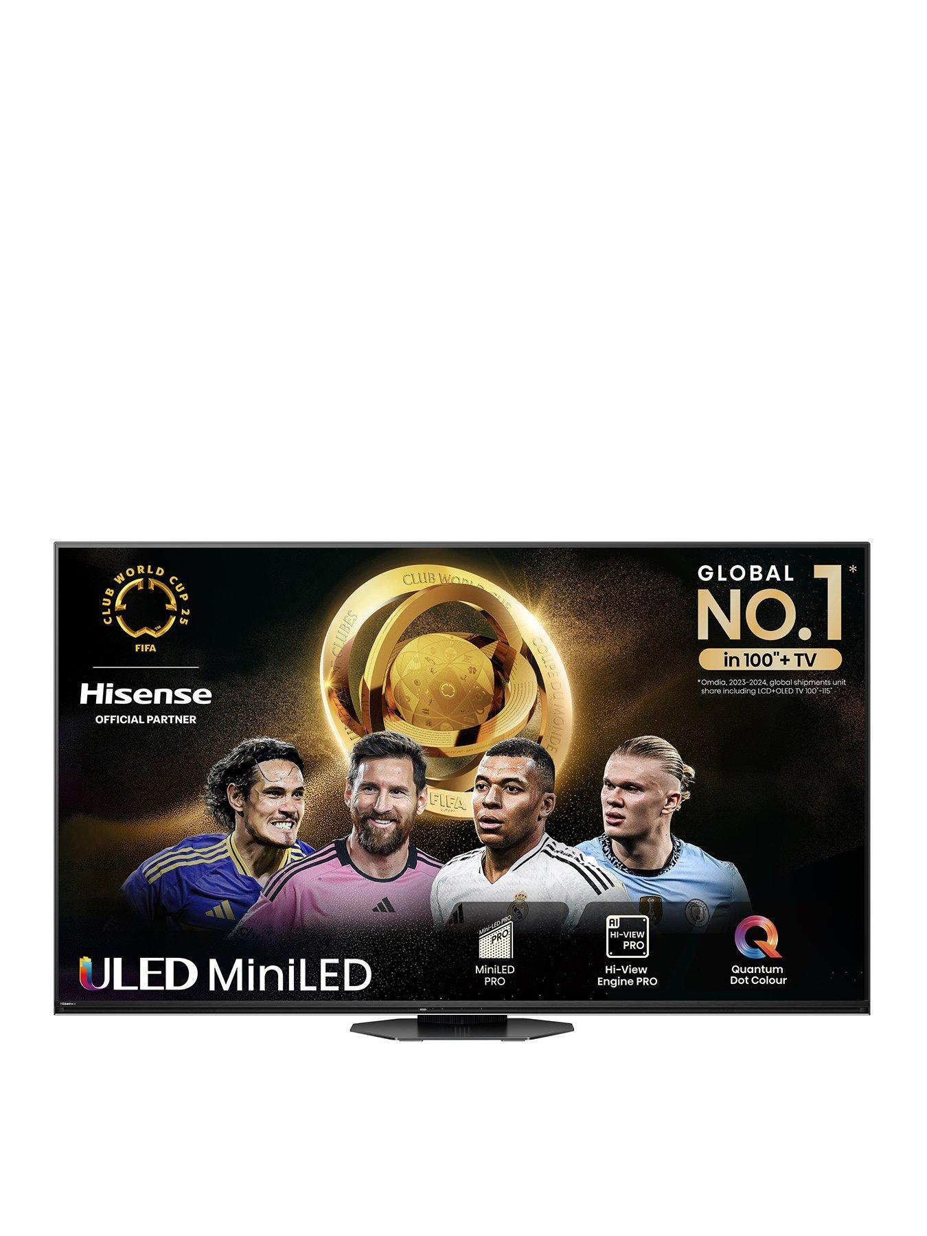 Hisense 75U8NQTUK, 75-inch, Mini LED, Smart TV | Very