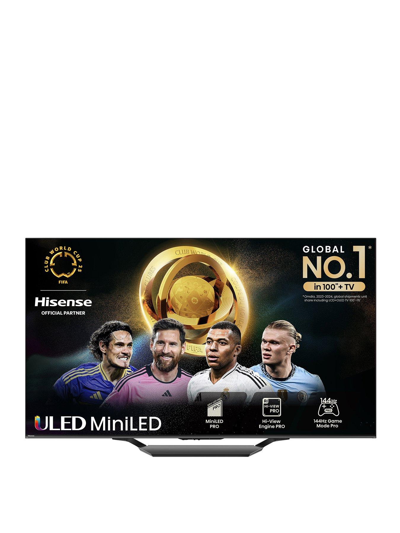 Hisense 65U7NQTUK, 65-inch, Mini LED, 4K Smart TV | Very