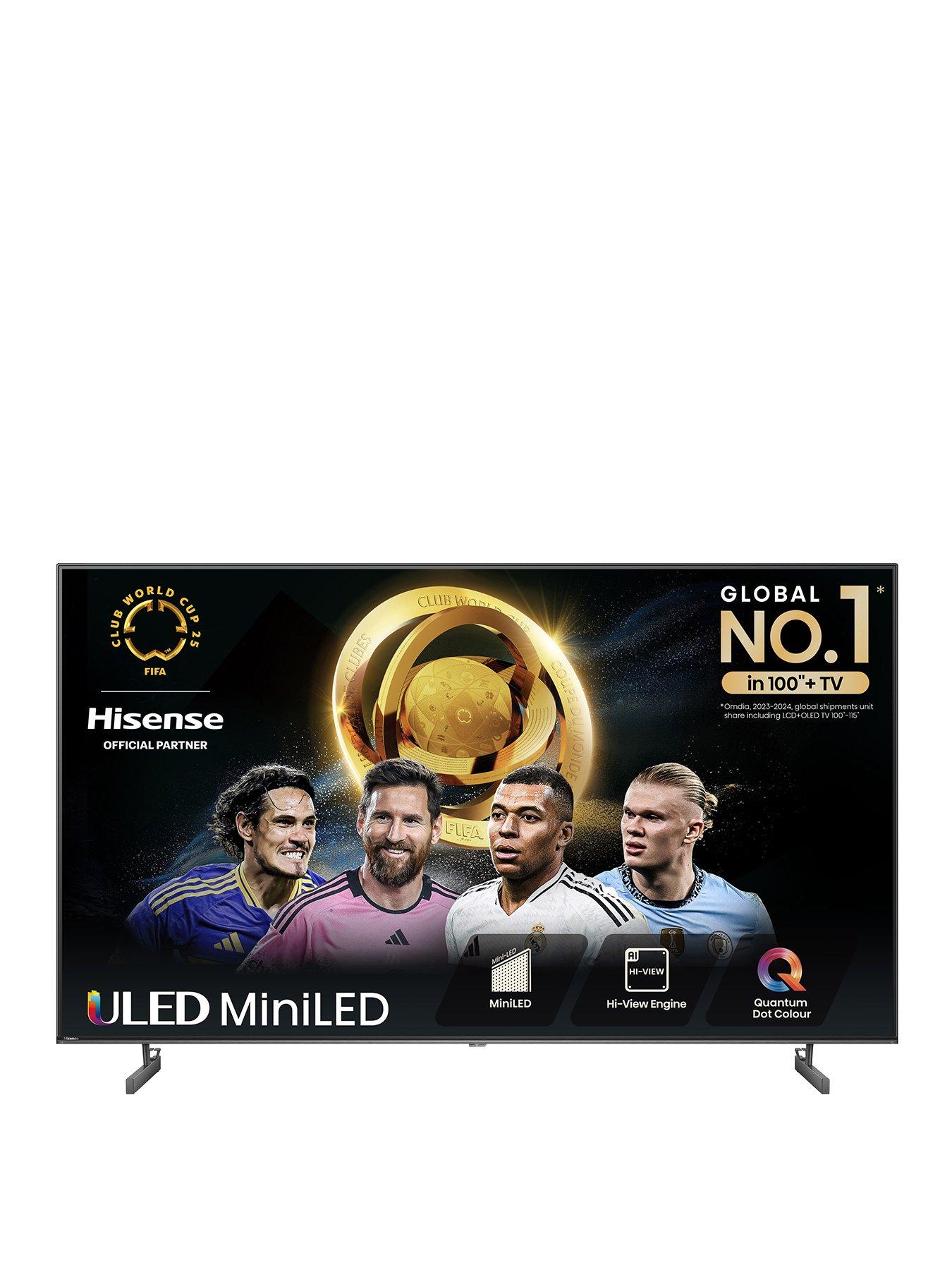 Hisense 75U6NQTUK, 75-inch, Mini-LED, 4K HDR, Smart TV | Very