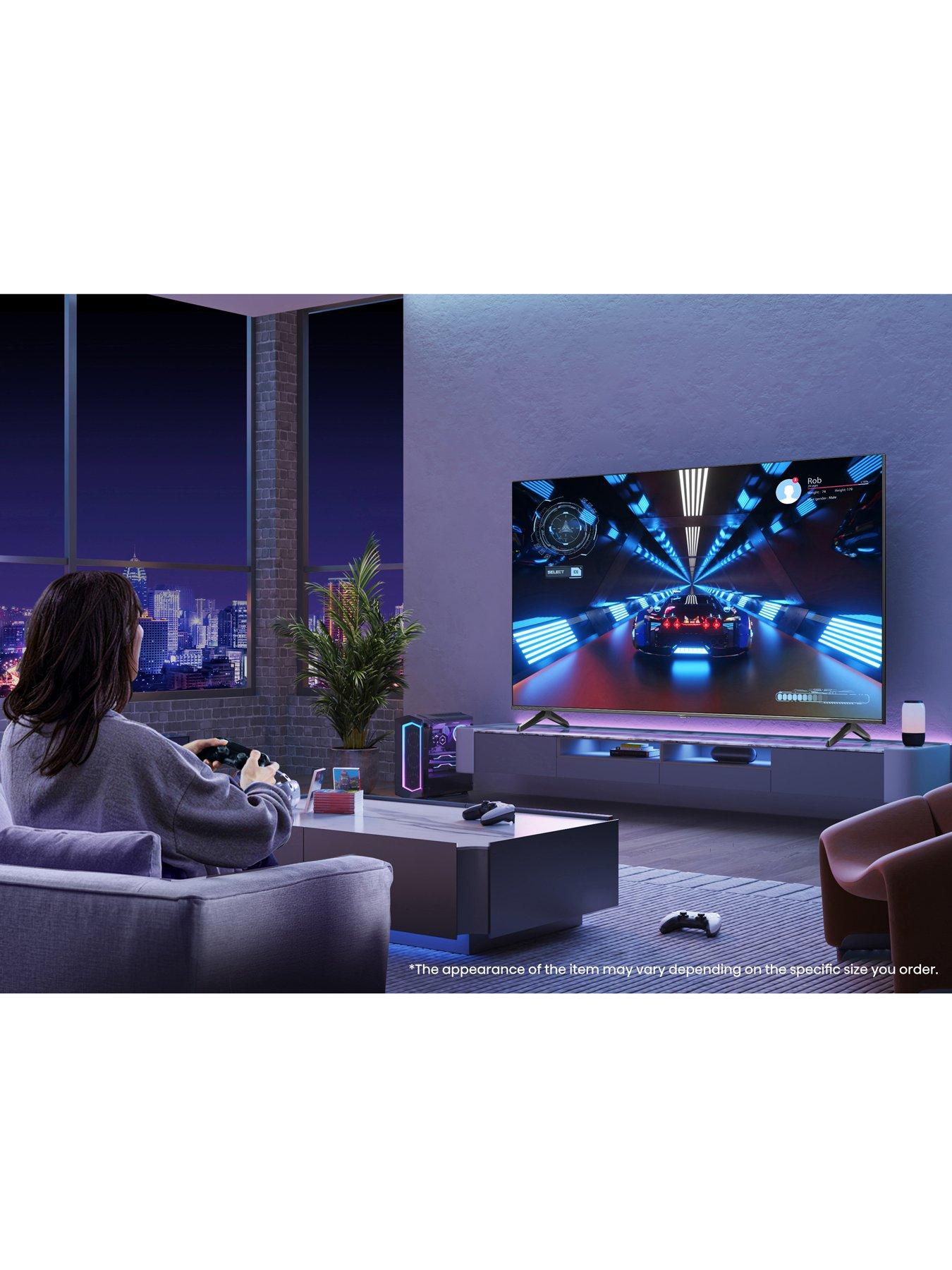 Hisense 65E77NQTUK PRO, 65-inch, QLED, 4K HDR, Smart TV | Very