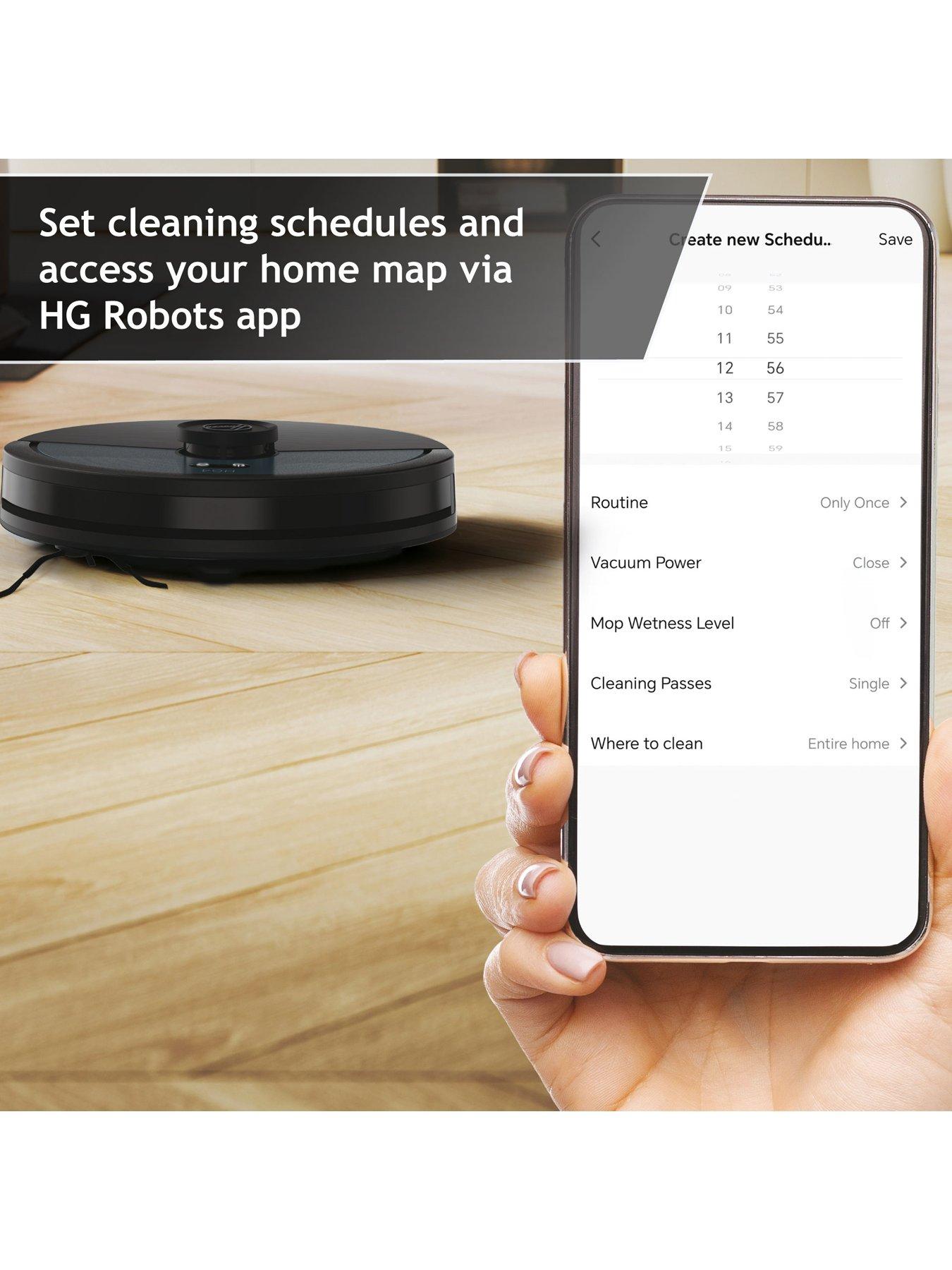 Hoover HG4 Hydro Pro 2-In-1 Self-Empty Robot Vacuum & Mop | Very