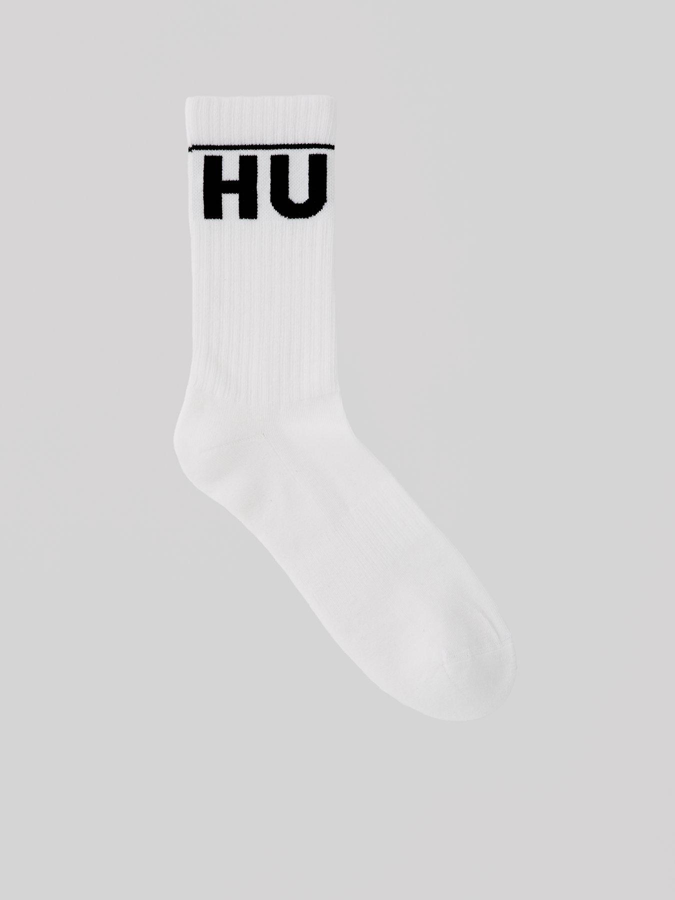 HUGO 2 Pack Qs Rib Iconic Crew Socks | Very.co.uk