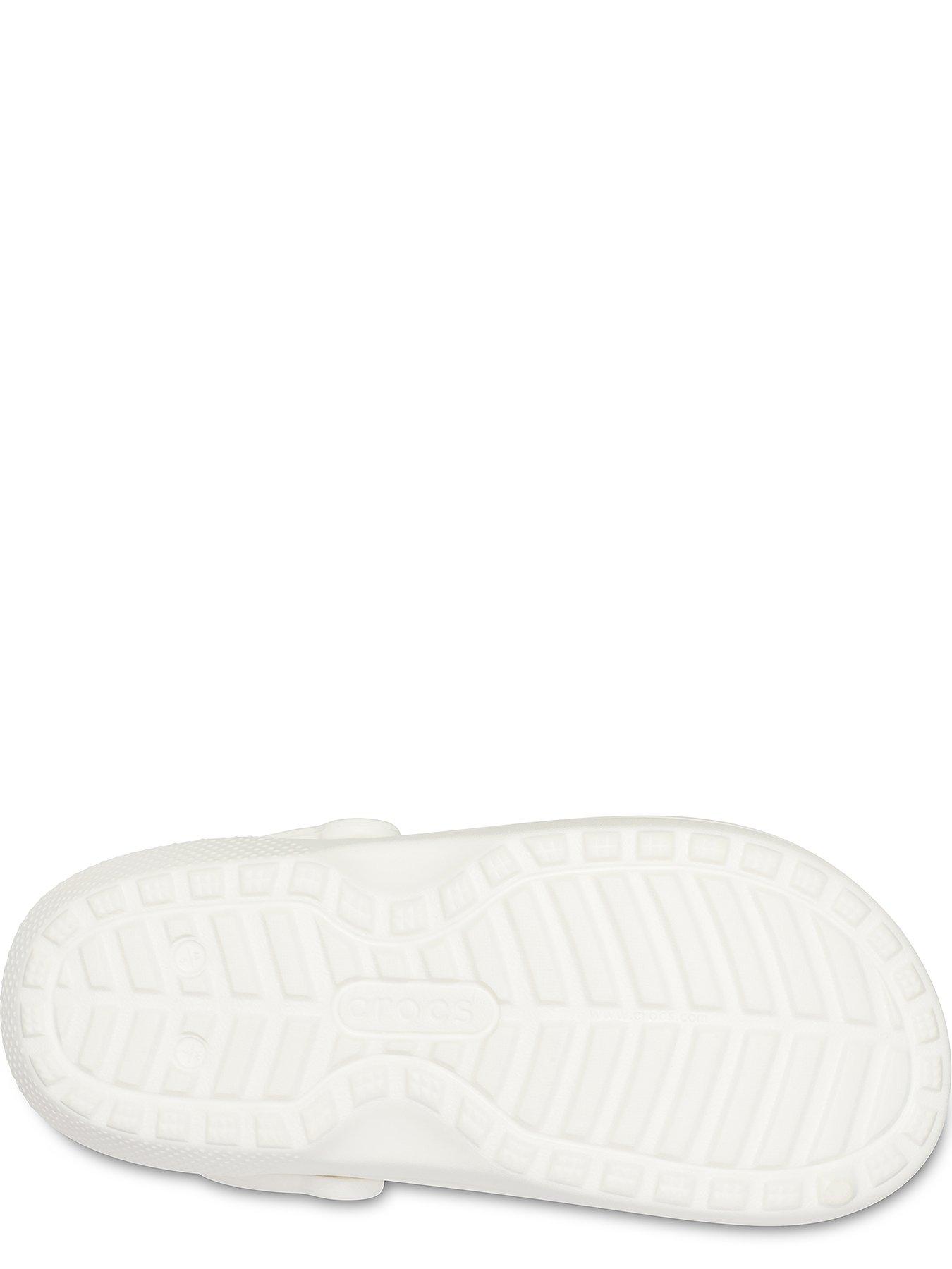 Crocs Men's Classic Lined Clog Slipper - White | Very
