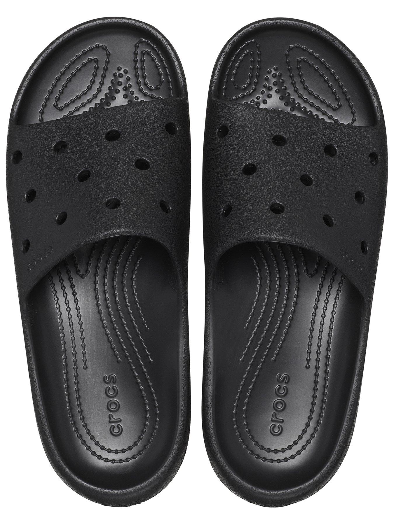 Crocs Men's Classic V2 Slide - Black | Very