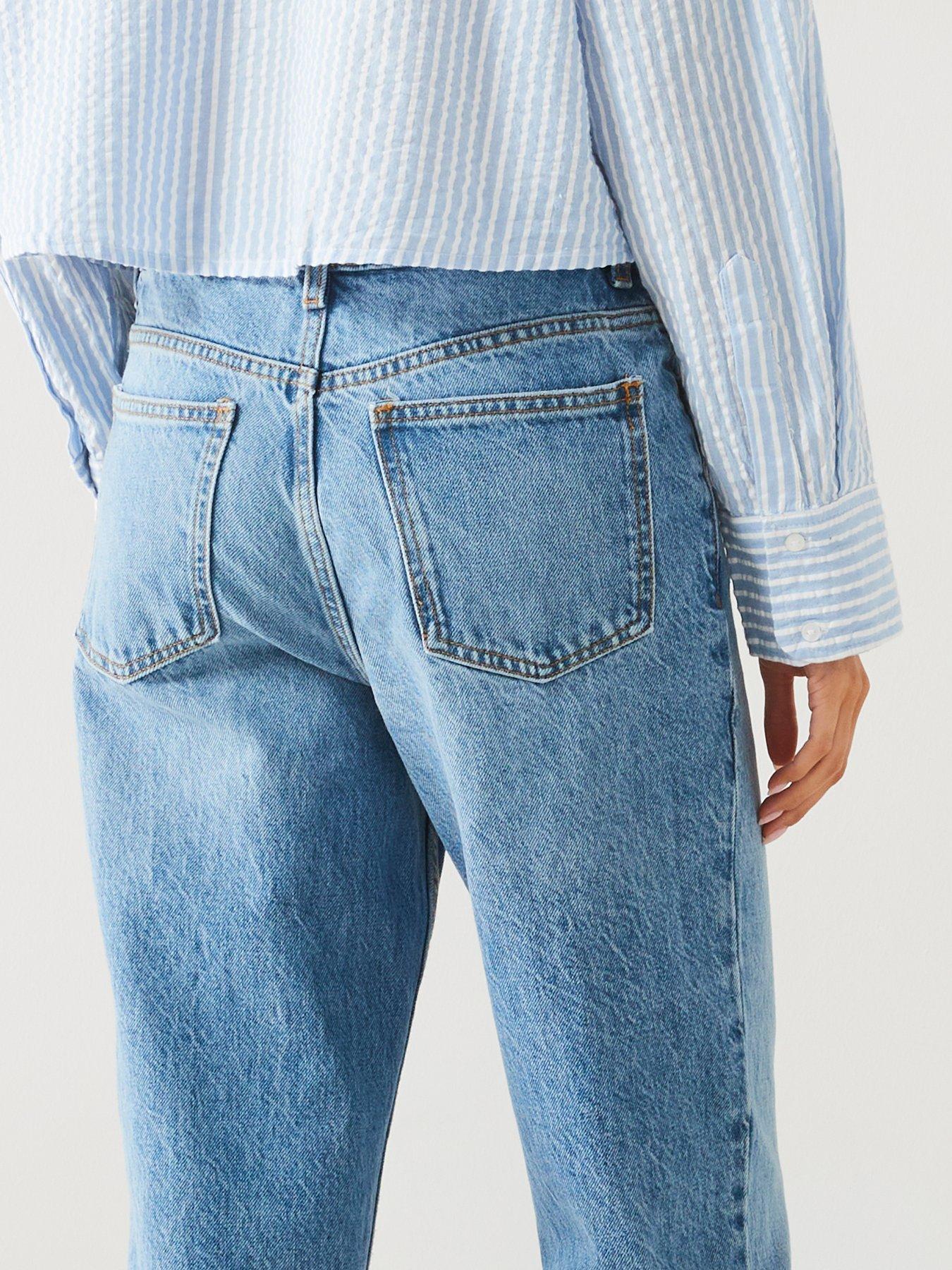Mango Light Blue Denim Mom Jeans | Very