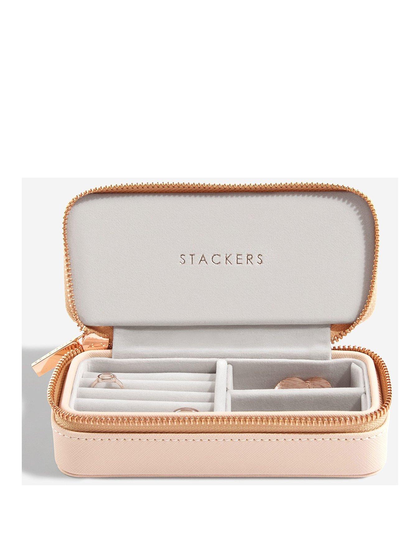 Stackers Medium Travel Box - Blush | Very