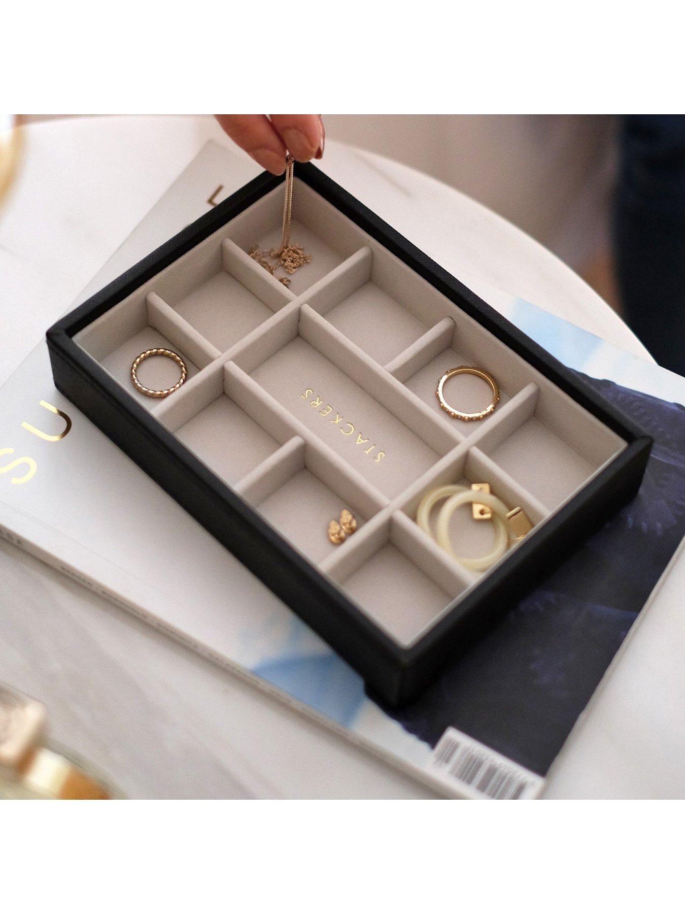 Stackers Mini 11 Section Tray - Black | Very
