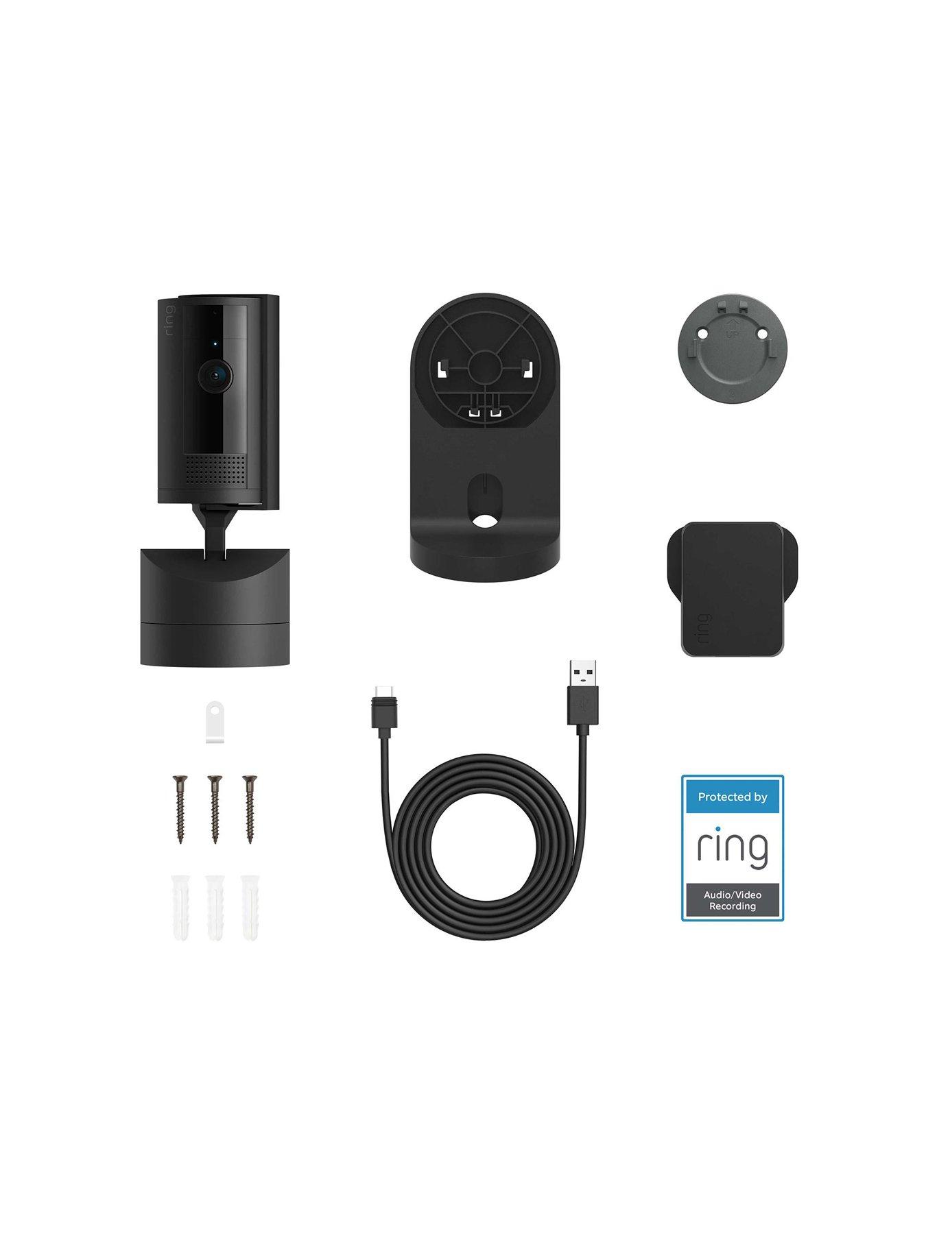 RING Pan-Tilt Indoor Smart Camera (UK) - Black | Very