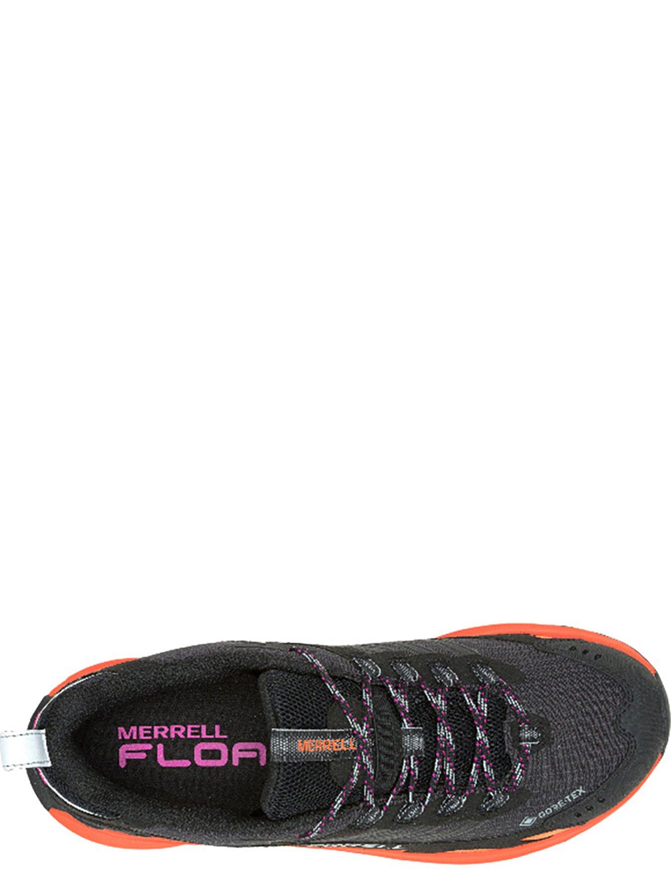 Merrell Men's Moab Speed 2 Gore-Tex Hiking Shoes Orange/Black | Very