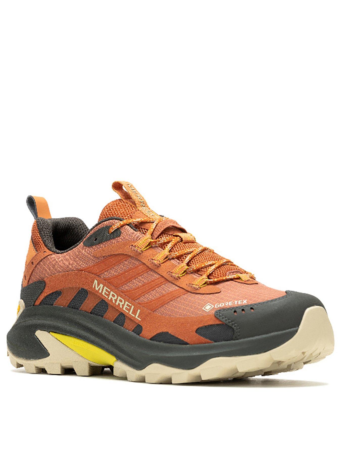 Merrell Mens Moab Speed Goretex Hiking Shoes - Orange | Very
