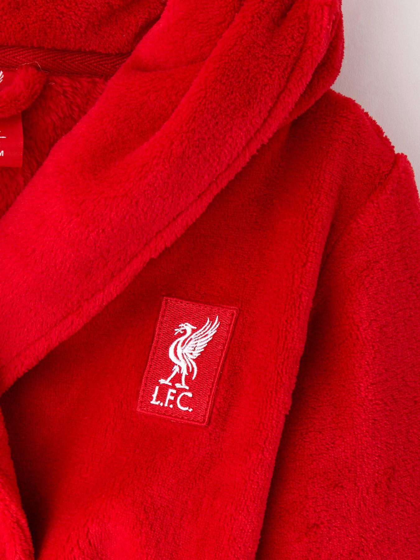 Liverpool FC Liverpool Fleece Dressing Gown - Red | Very