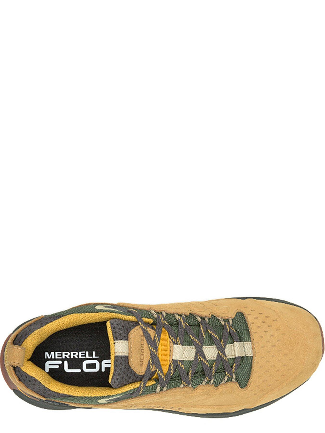 Merrell Mens Moab Speed 2 Leather Waterproof Hiking Shoes - Tan - Brown ...