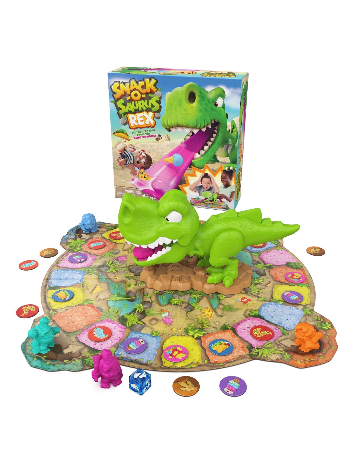 Spin Master Games Snack O Saurus Rex Dinosaur Interactive Board Game | Very