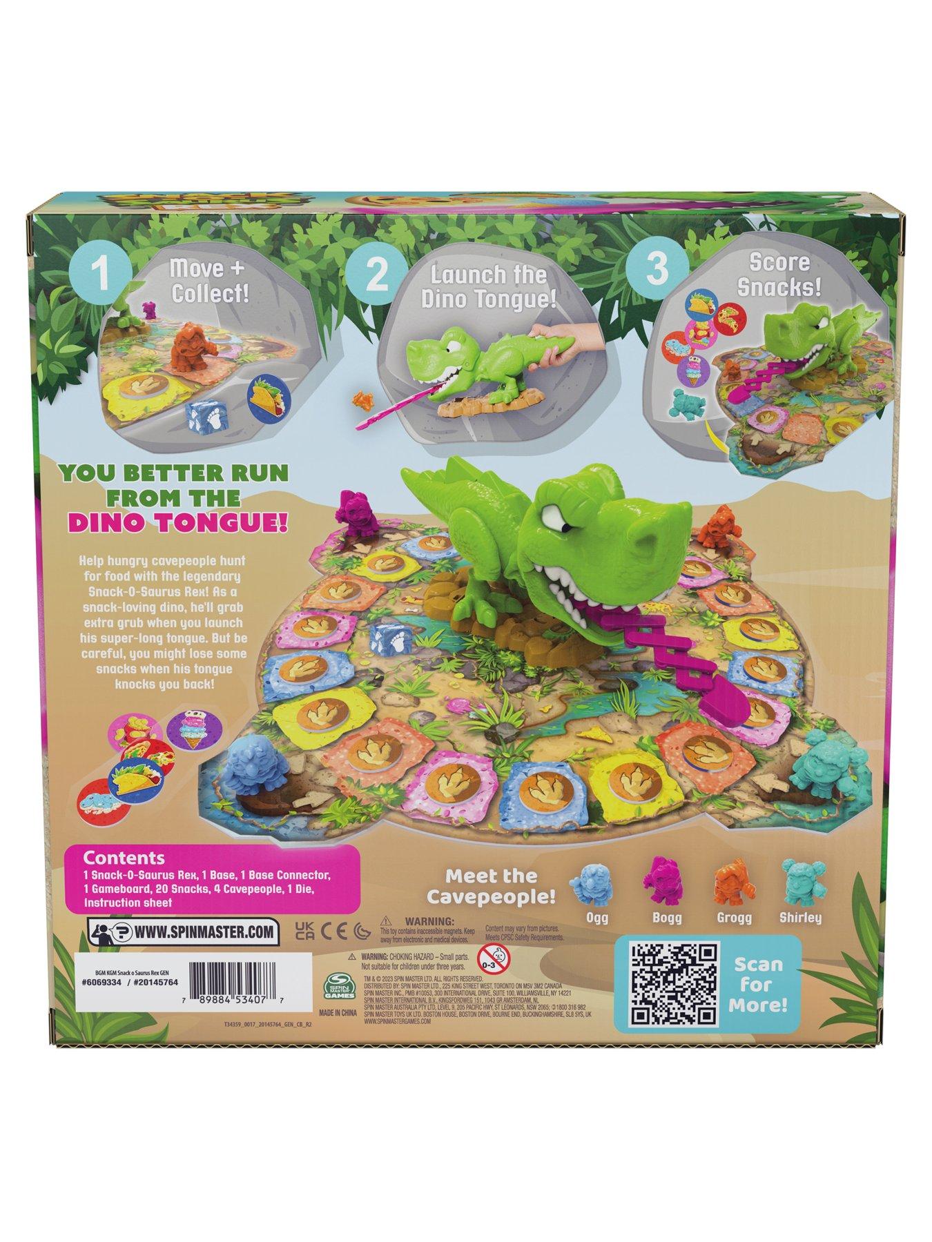 Spin Master Games Snack O Saurus Rex Dinosaur Interactive Board Game | Very