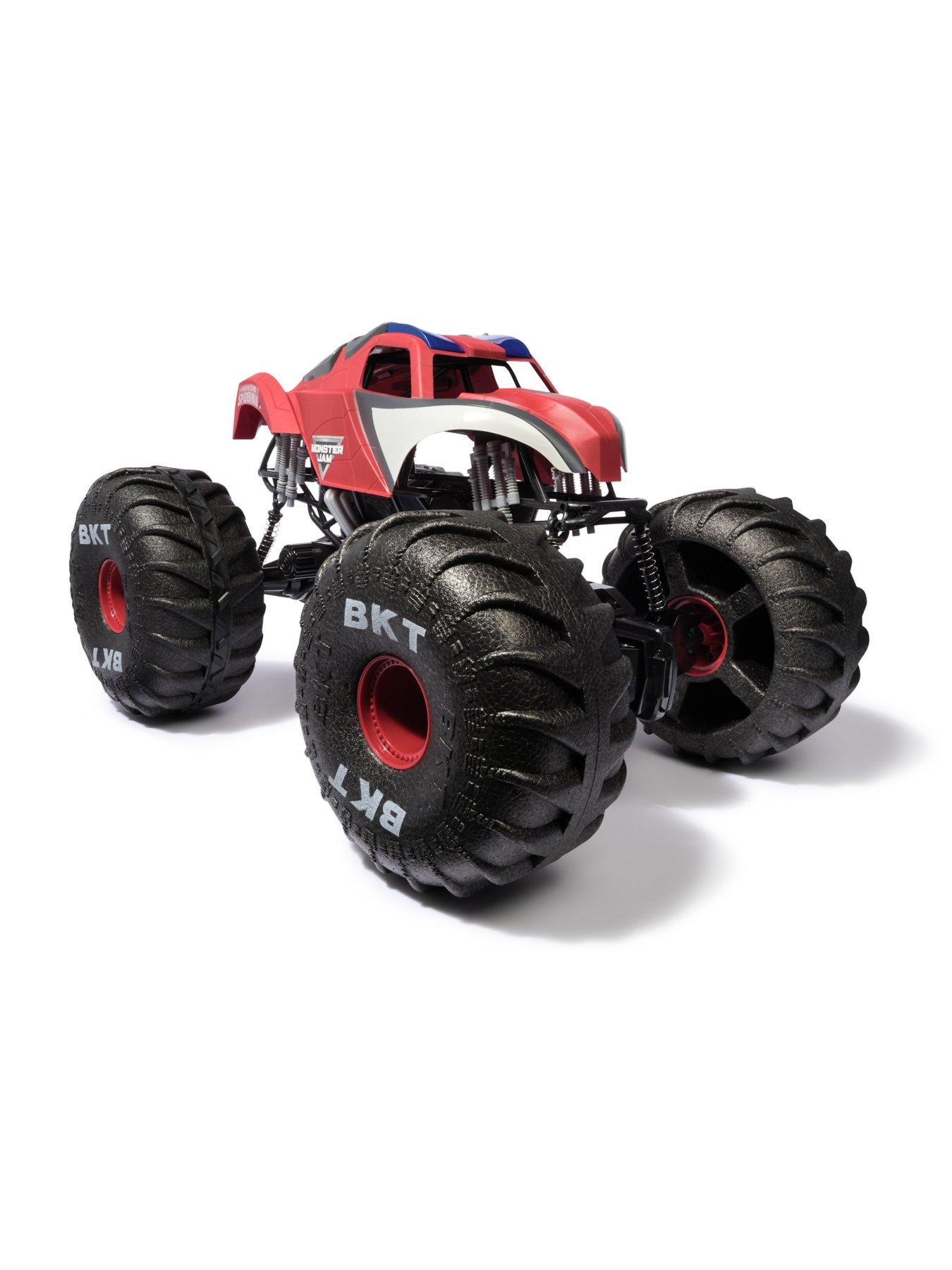 Monster Jam Vehicle Mega Spiderman Rc Very