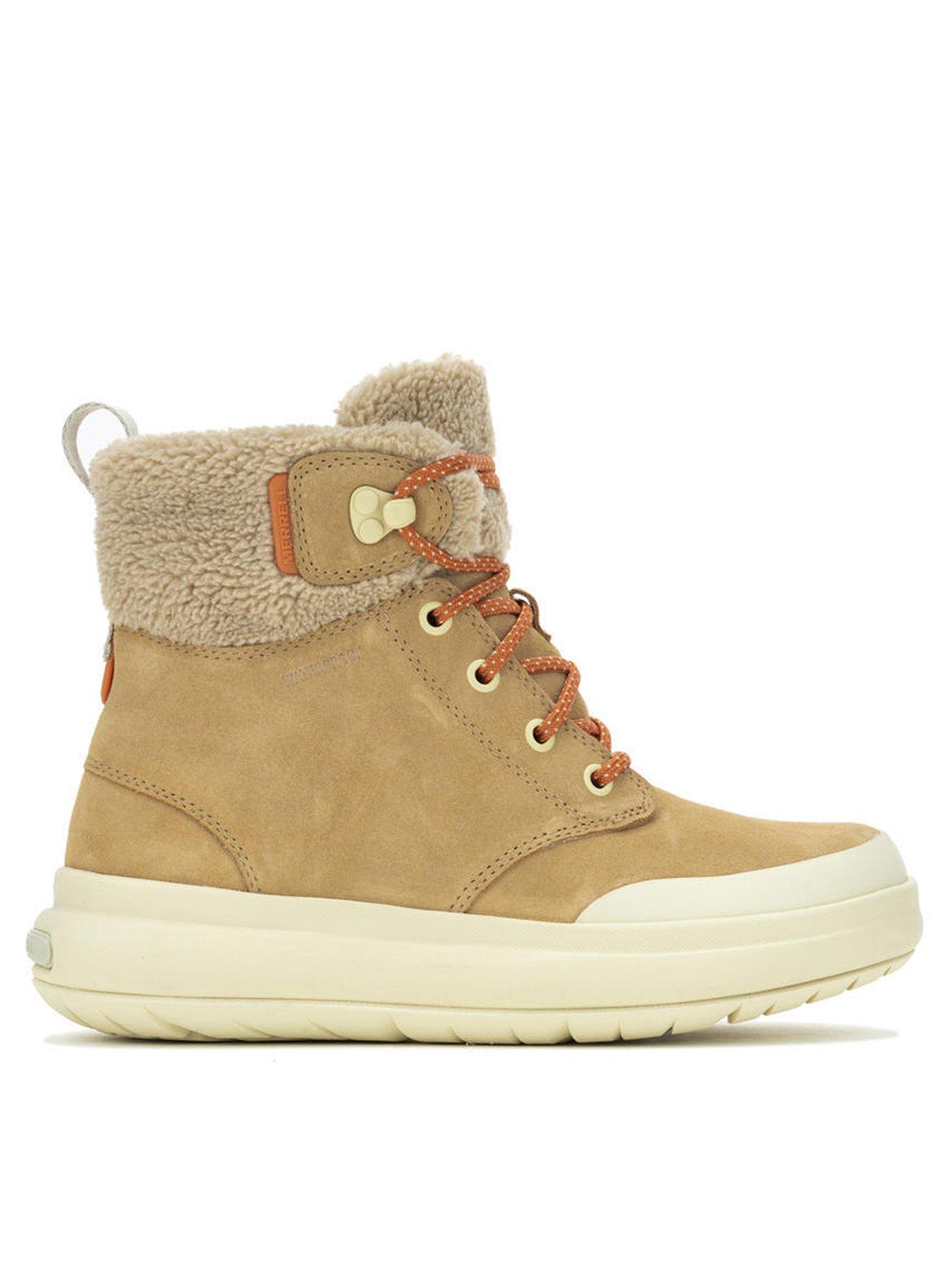 Merrell Women's Marquette Thermo Lace Waterproof Boots - Tan | Very