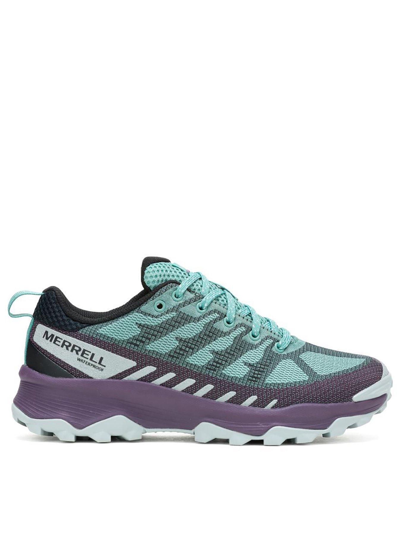 Merrell Womens Speed Waterproof Hiking Shoes - Canton/Blue | Very