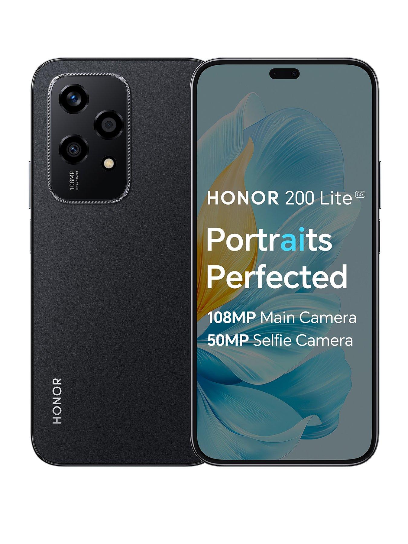 Honor 200 Lite - Midnight Black | Very