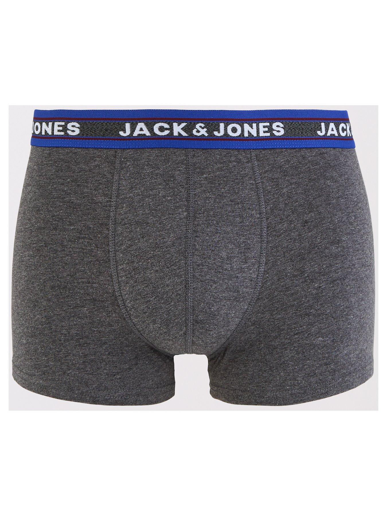 Jack & Jones 5-Pack Logo Waistband Trunks - Multi | Very
