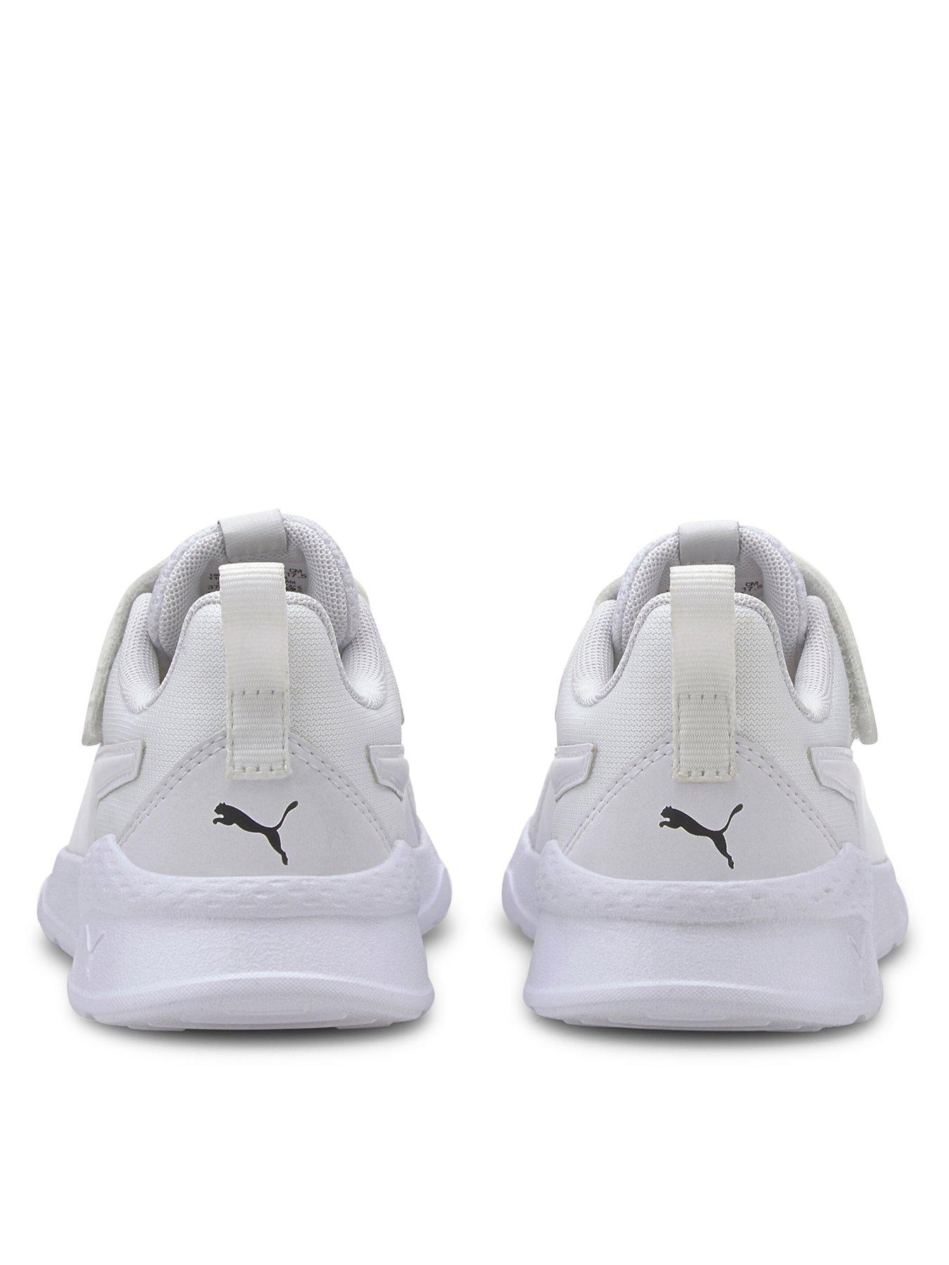 Puma Kid's Unisex Anzarun Lite Velcro Trainers - White | Very