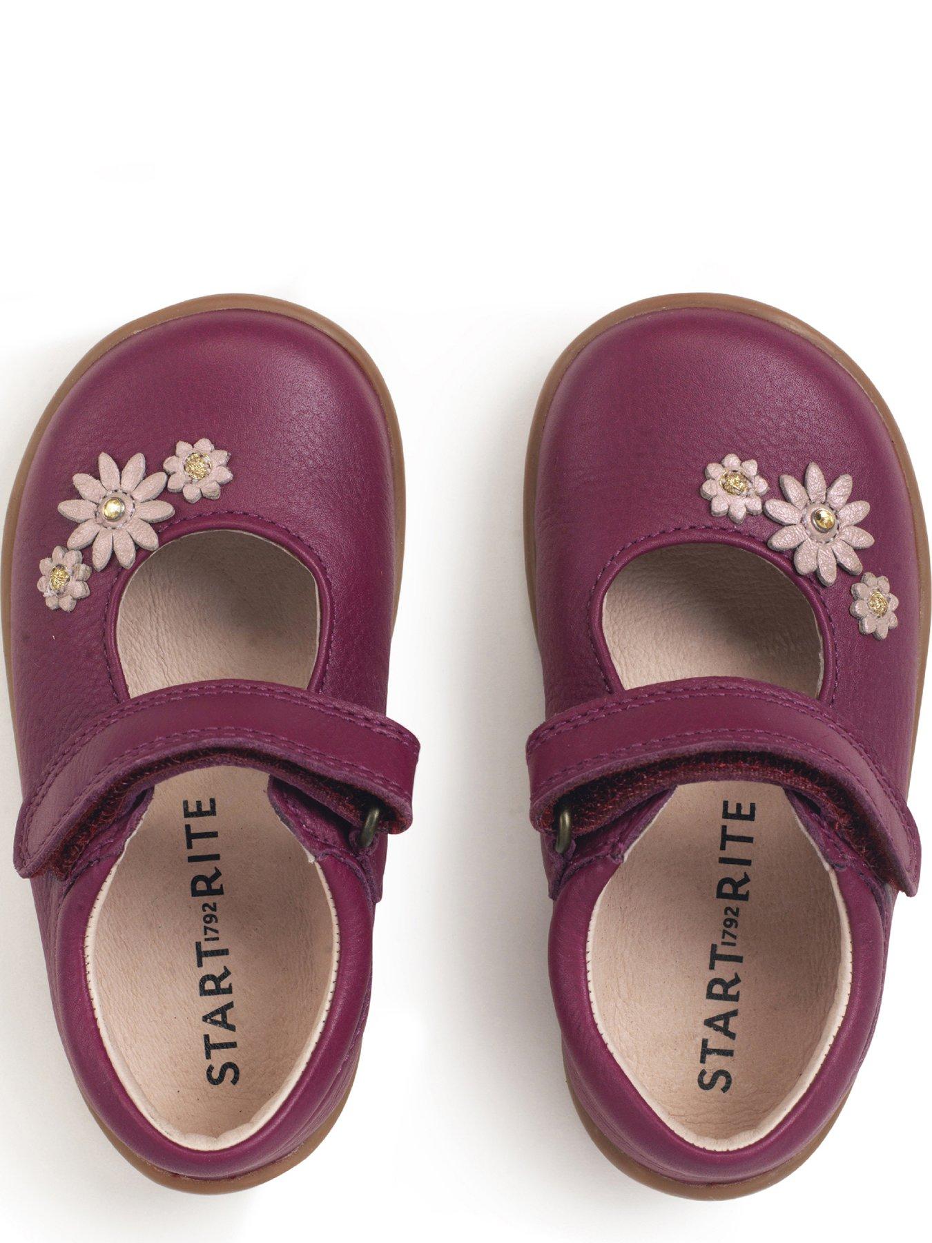 Start-rite Fairy Tale Flower Leather Mary Jane First Steps Shoe | Very
