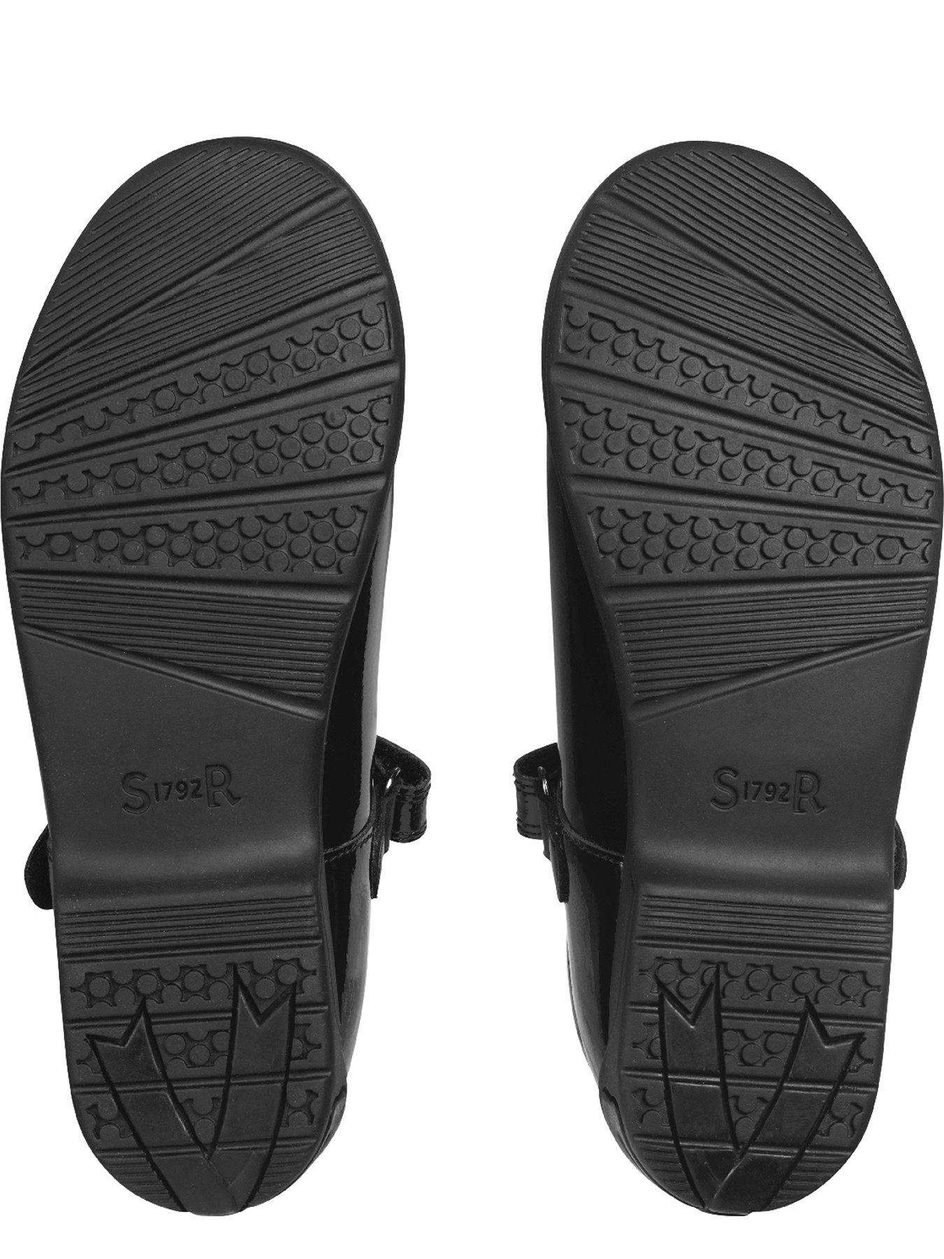 Start-rite Flourish Patent Bow Primary School Shoe - Black | Very