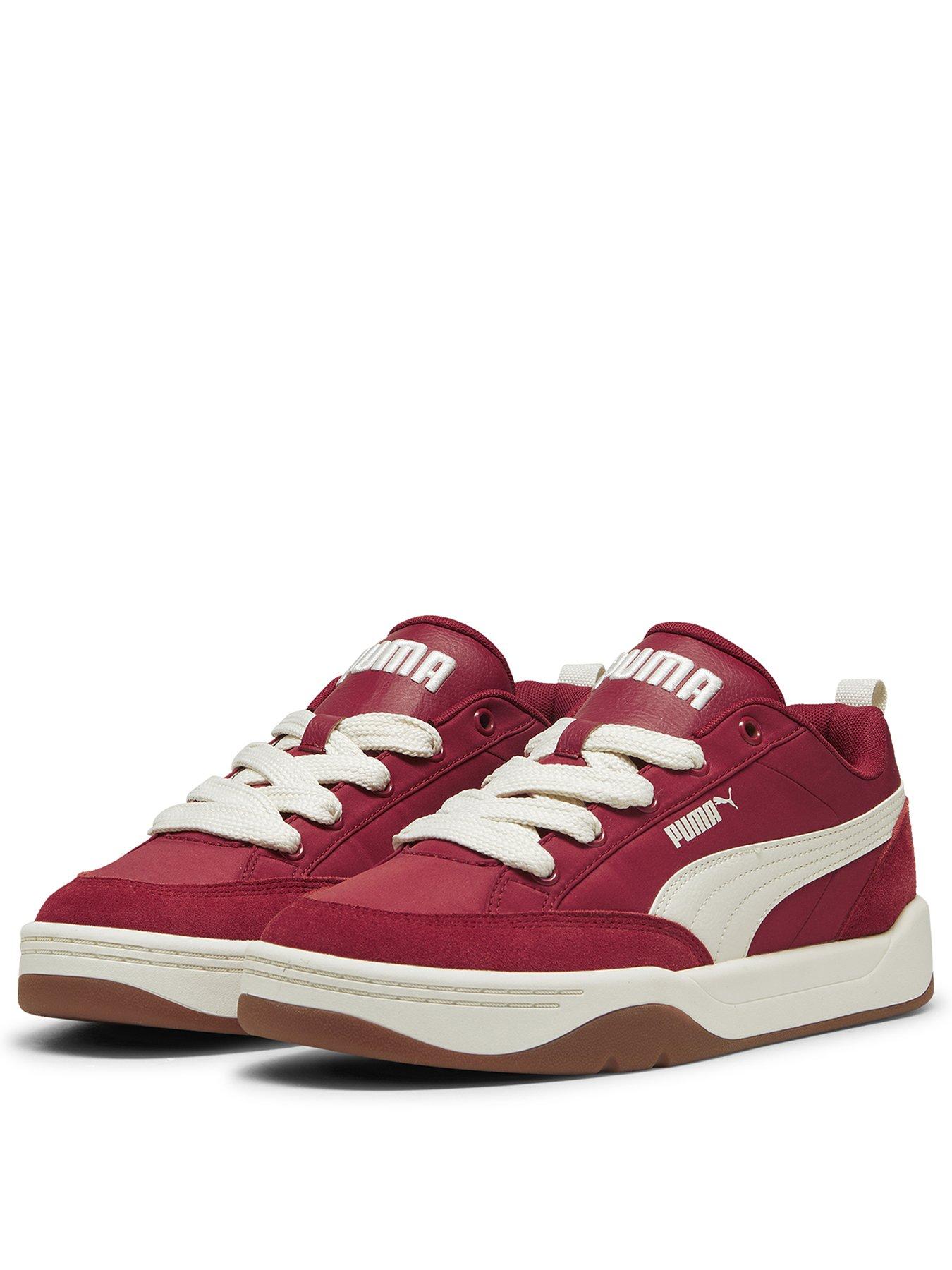 Puma Men's Park Lifestyle Street Trainers - Red | Very
