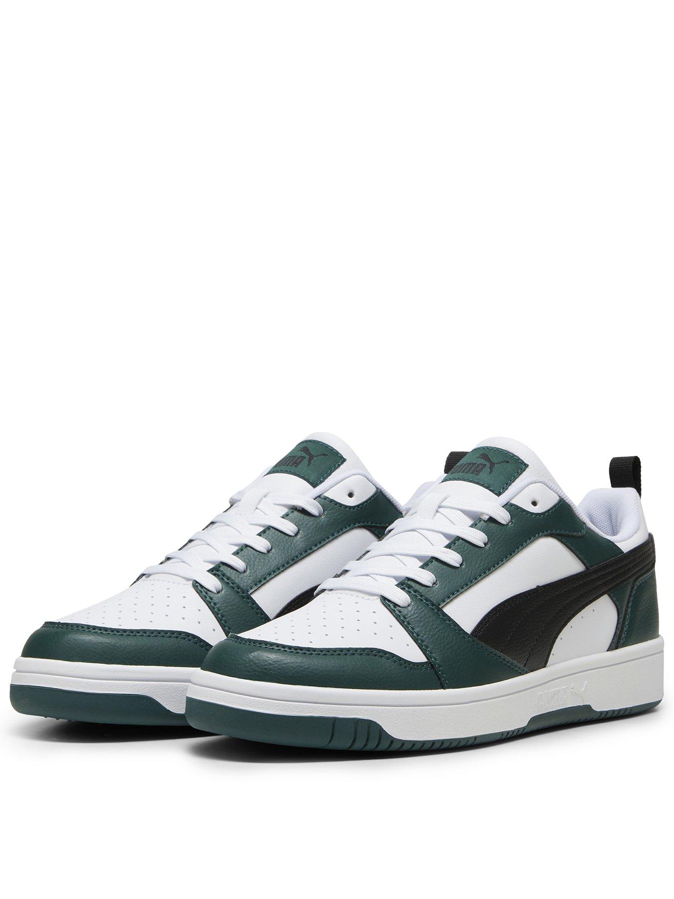 Puma Men's Rebound V6 Low Trainers - White/black | Very