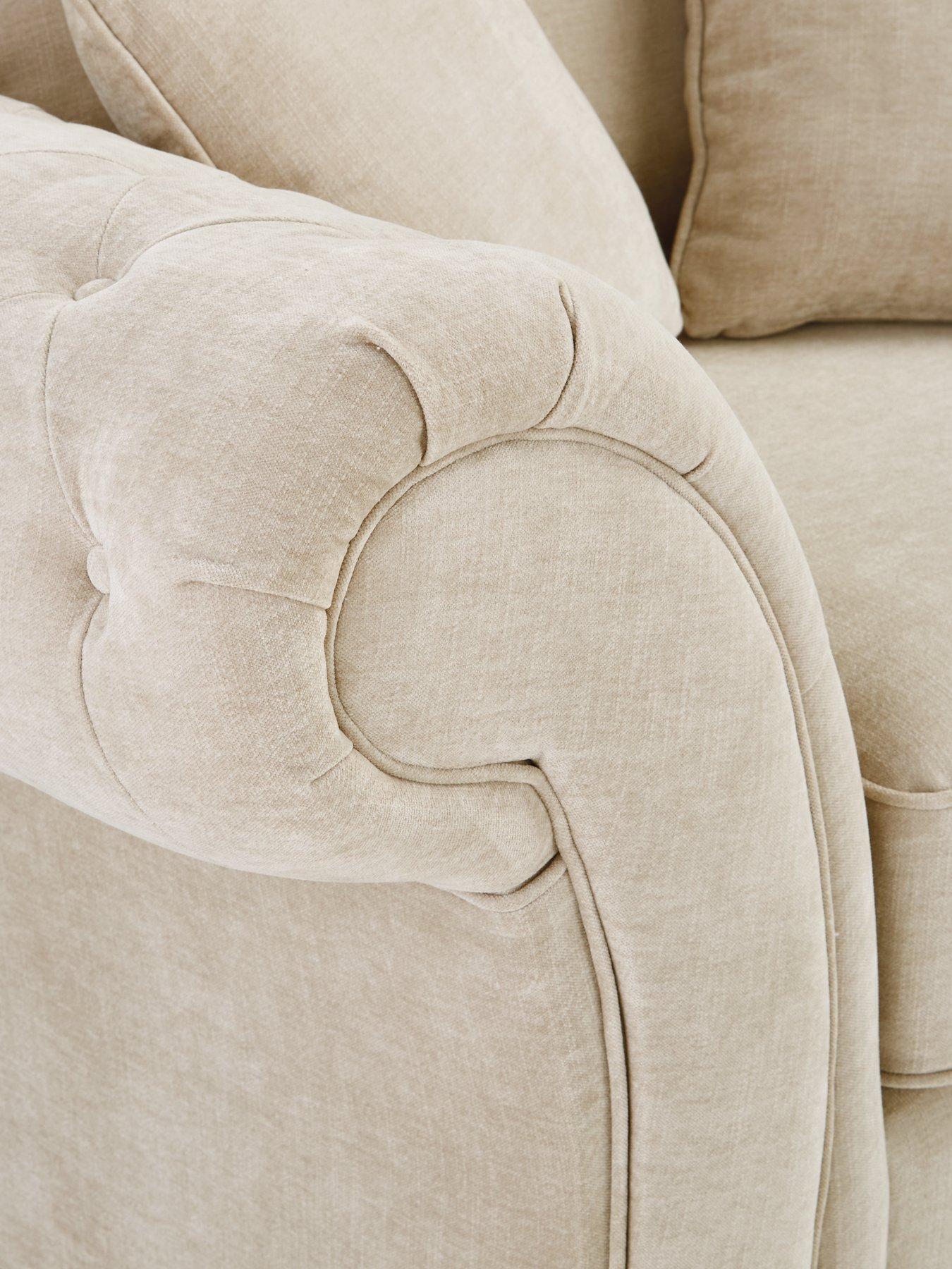 Very Home Windsor 3 Seater Fabric Scatter Back Sofa - FSC® Certified | Very