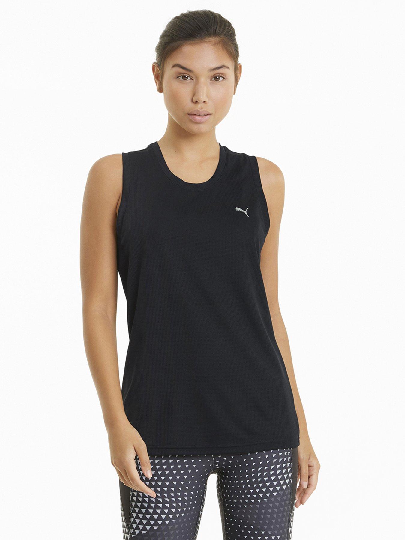 Puma Womens Training Performance Tee - Black | Very