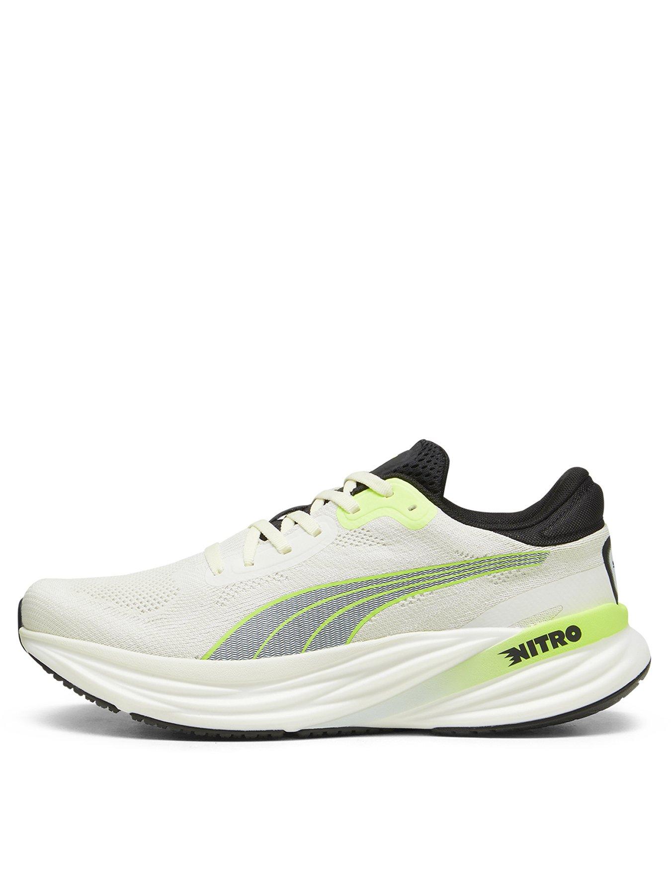 Puma Mens Running Magnify Nitro 2 Trainers - Grey | Very