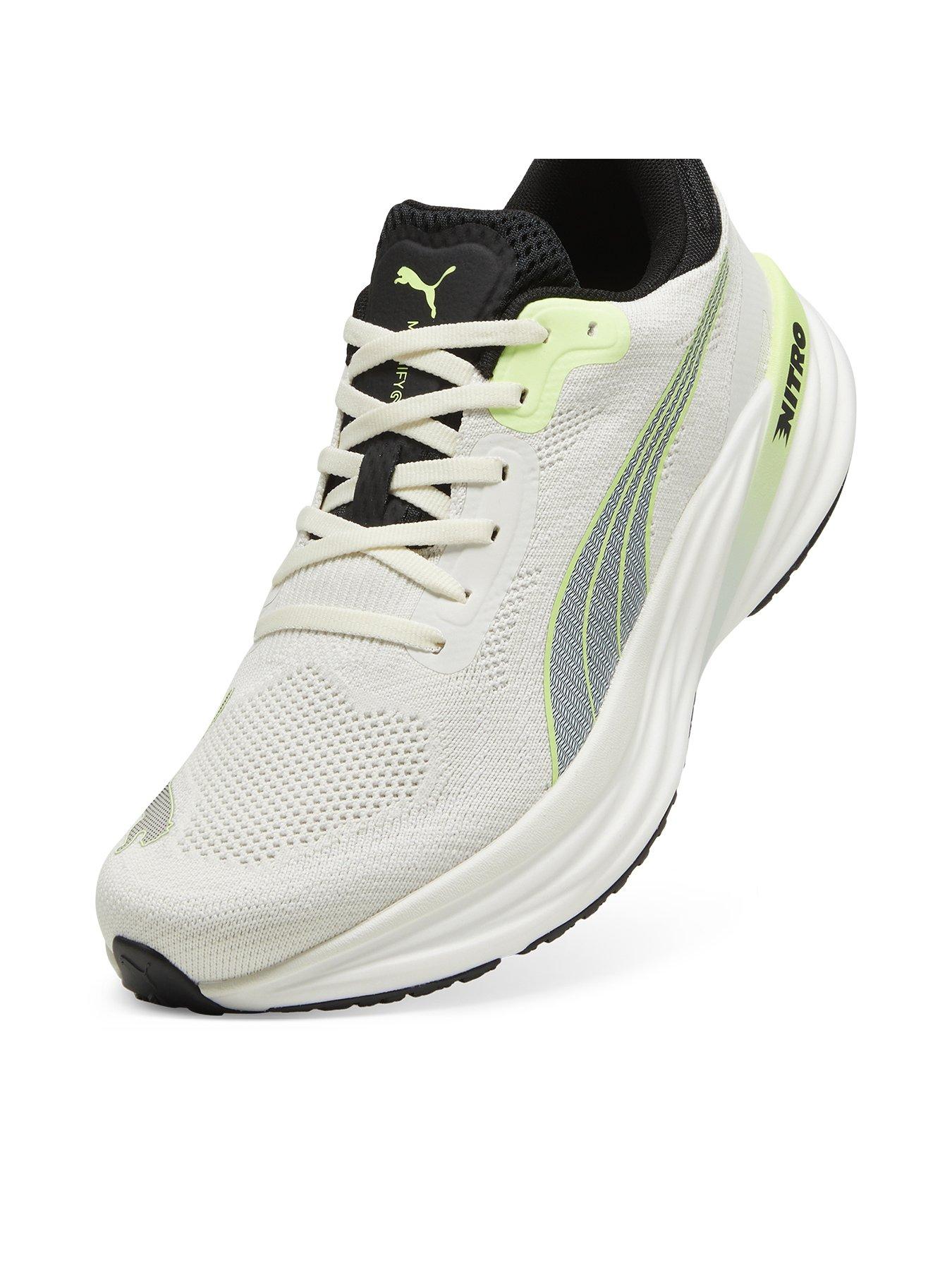 Puma Mens Running Magnify Nitro 2 Trainers - Grey | Very