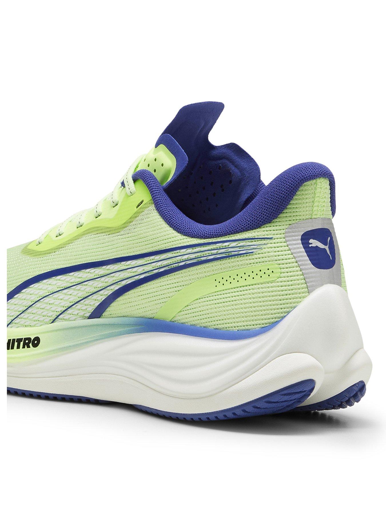 Puma Mens Running Velocity Nitro 3 Trainers - Green | Very