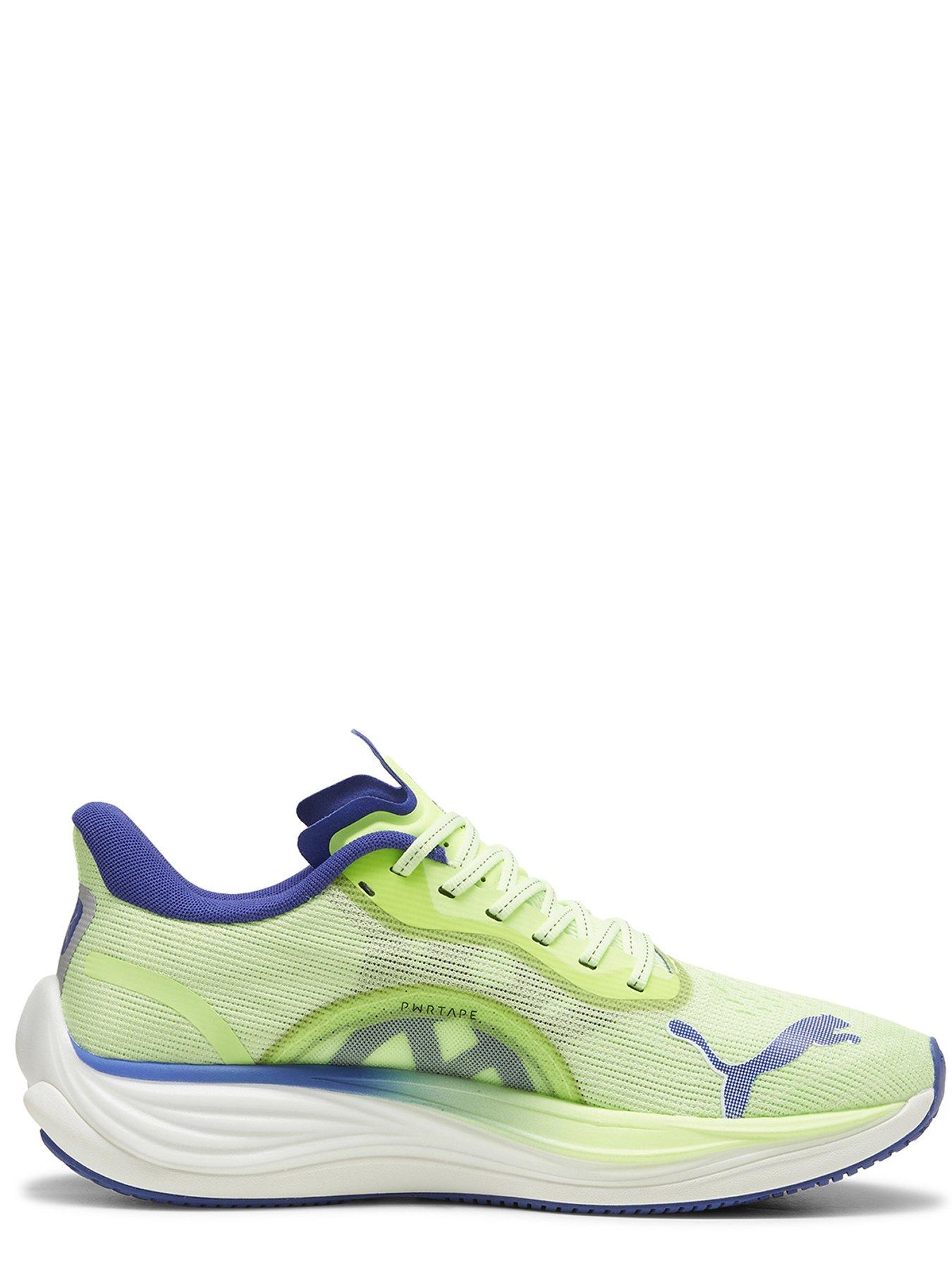 Puma Mens Running Velocity Nitro 3 Trainers - Green | Very